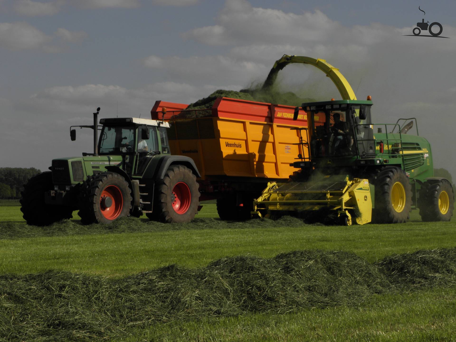 Foto Fendt 816 van Van Drunen