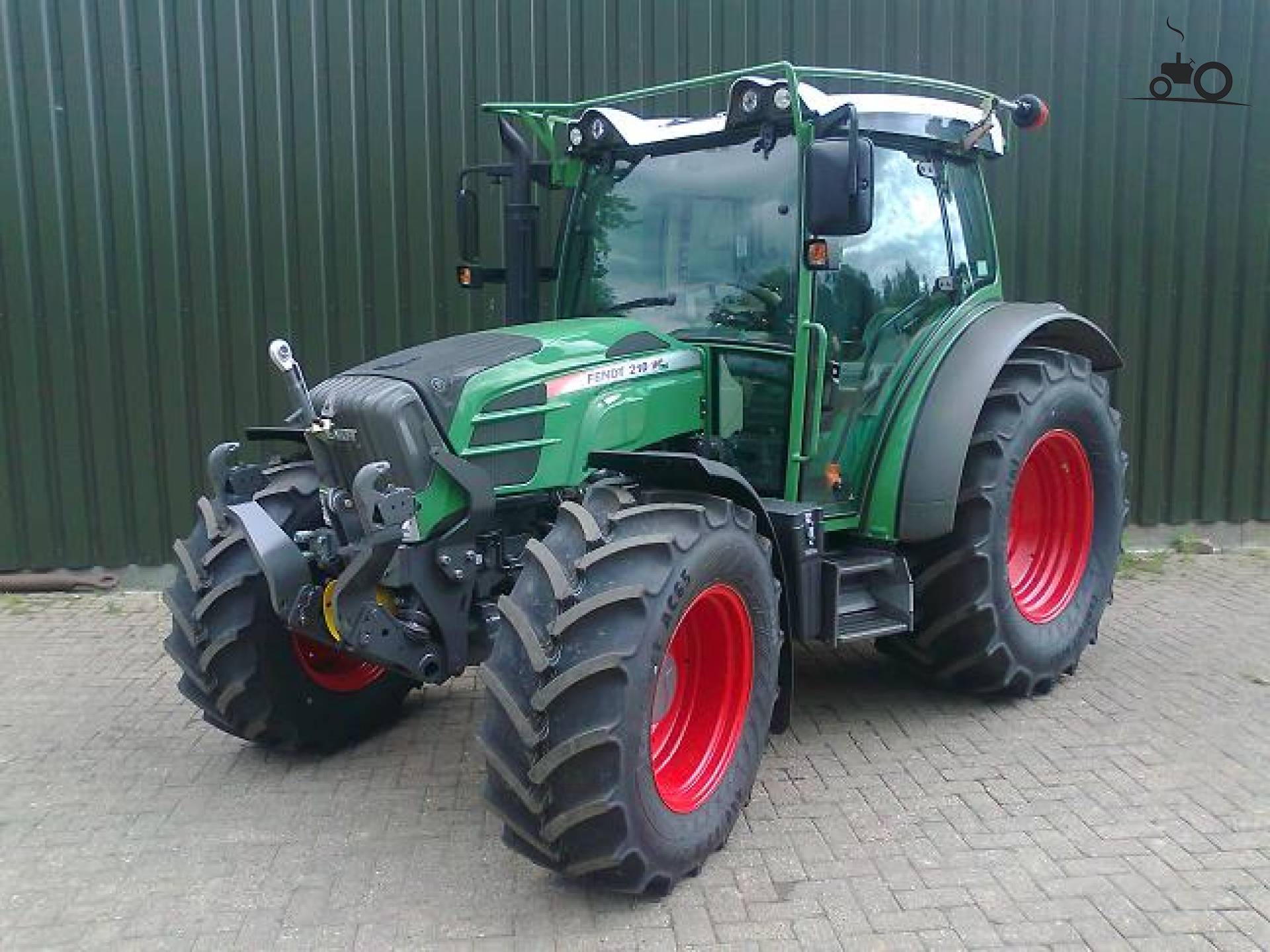 Foto Fendt 210 Vario van Van Regteren Groenvoorzieningen