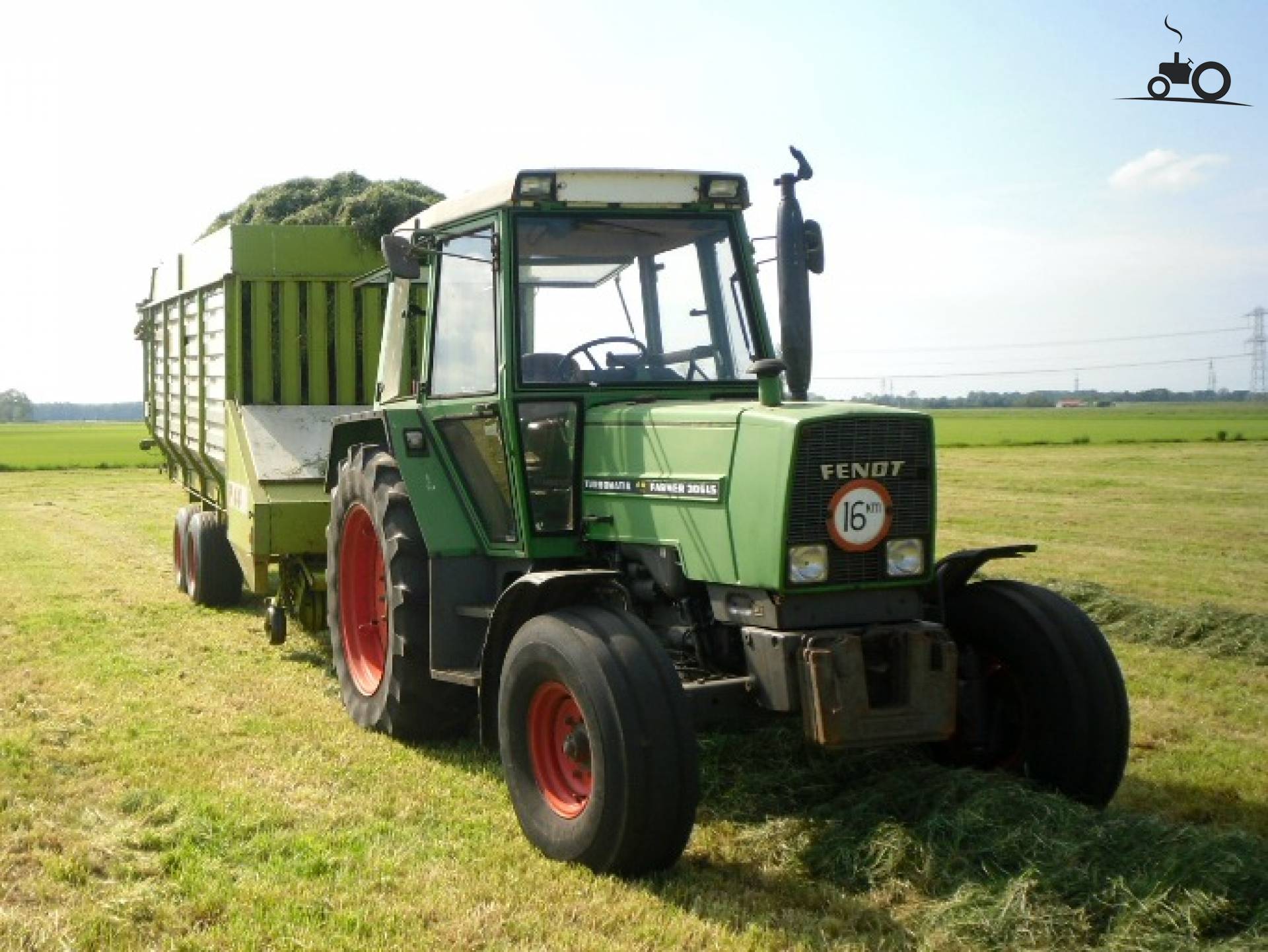 Foto Fendt 308 LS van Melkveehouderij Pierik