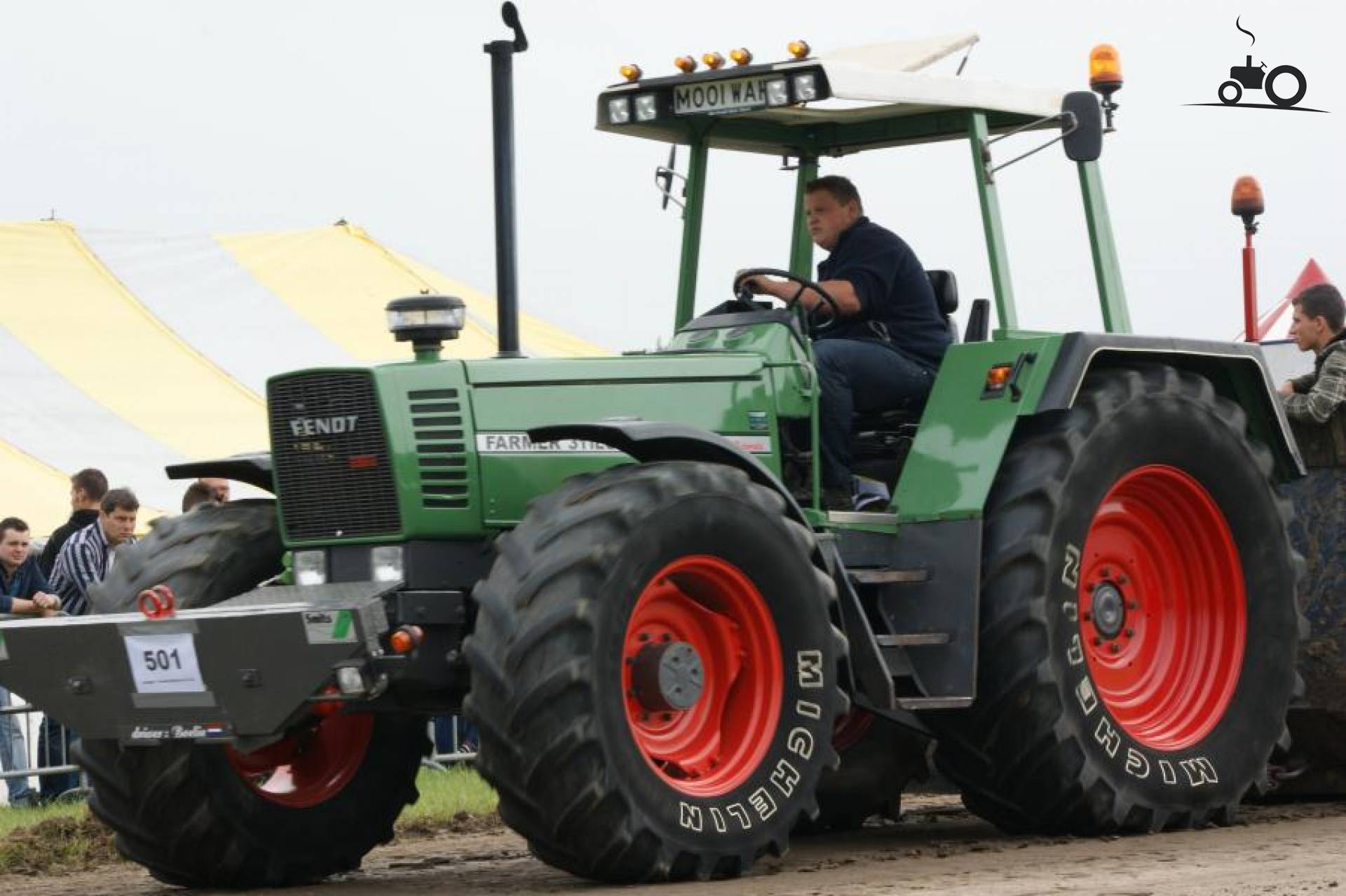 Trekkerslep / trekkertrek / tractorpulling - Fendt 311 LSA
