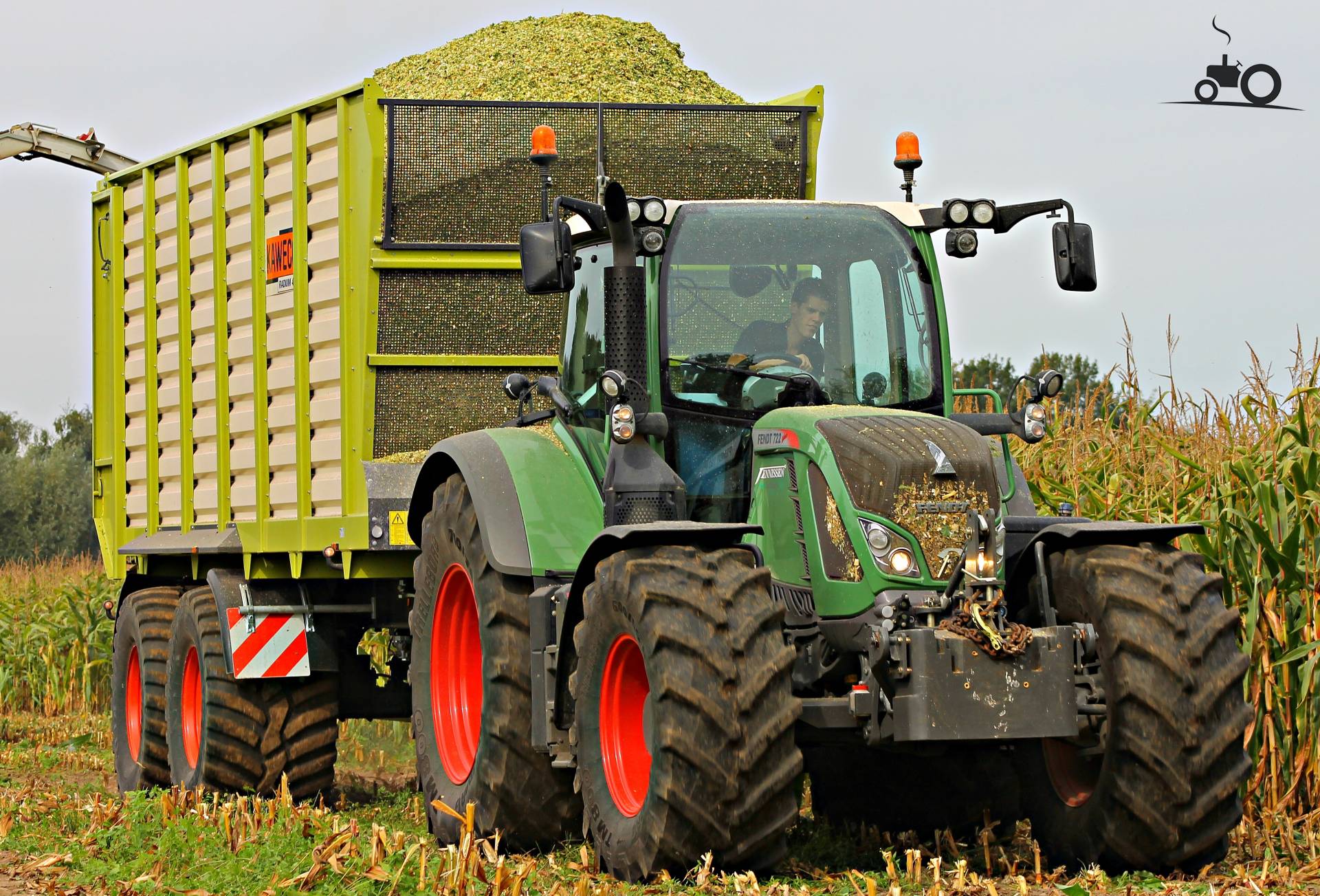 Foto Fendt 722 Vario van Jennissen