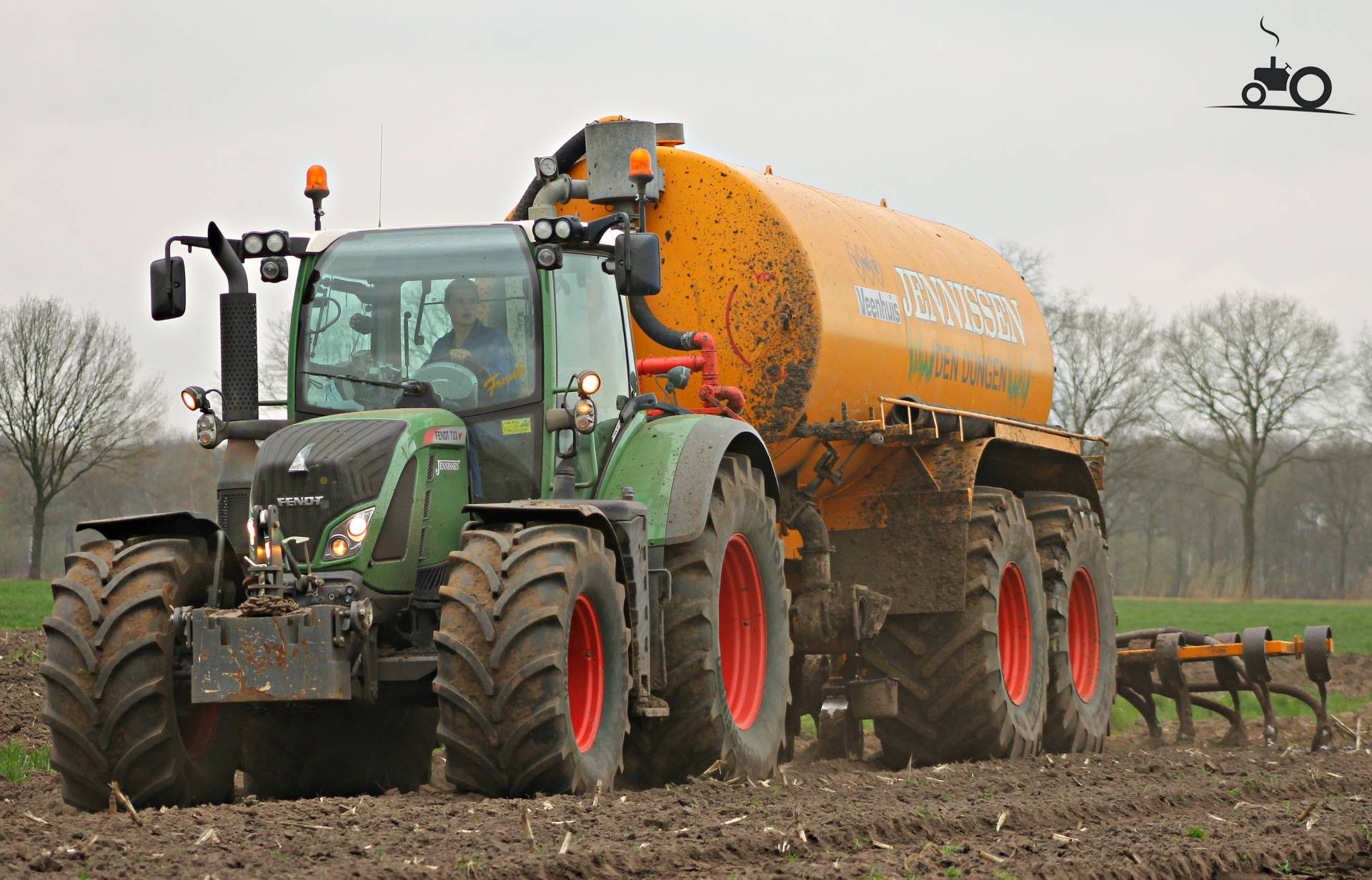 Foto Fendt 722 Vario van Jennissen