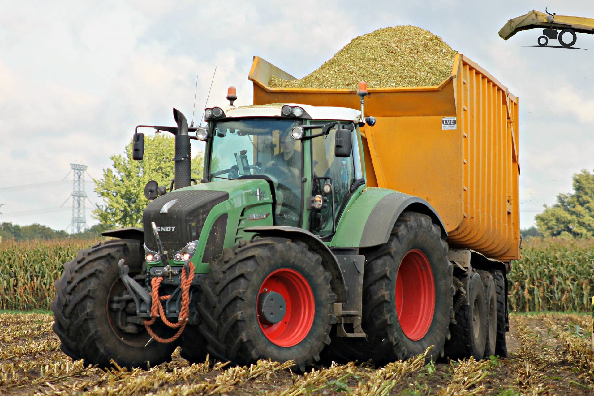 Foto Fendt 924 van Van Den Hout