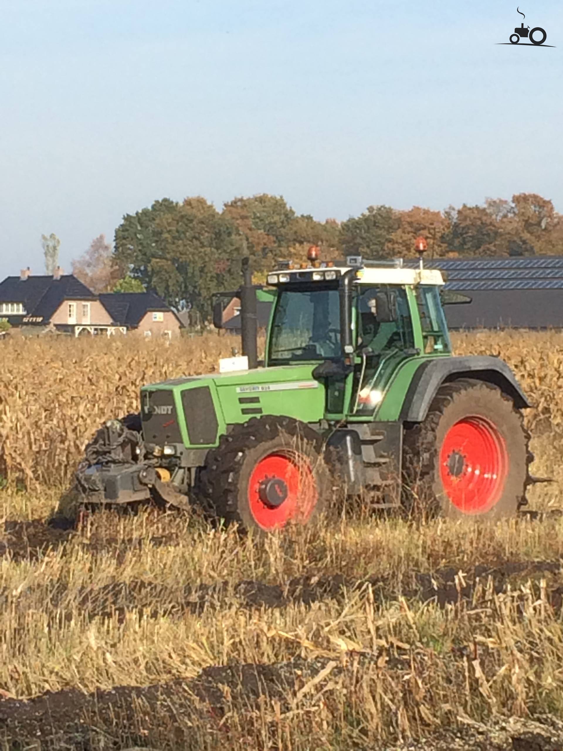 Vastgereden - Fendt 824