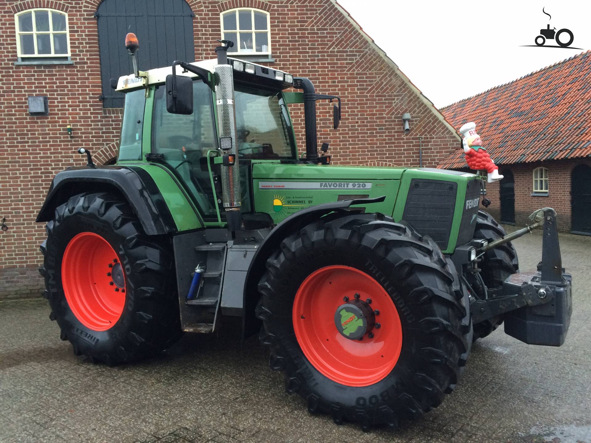 Foto Fendt 920 van Loon-& Grondverzetbedrijf Schimmel Scherpenzeel
