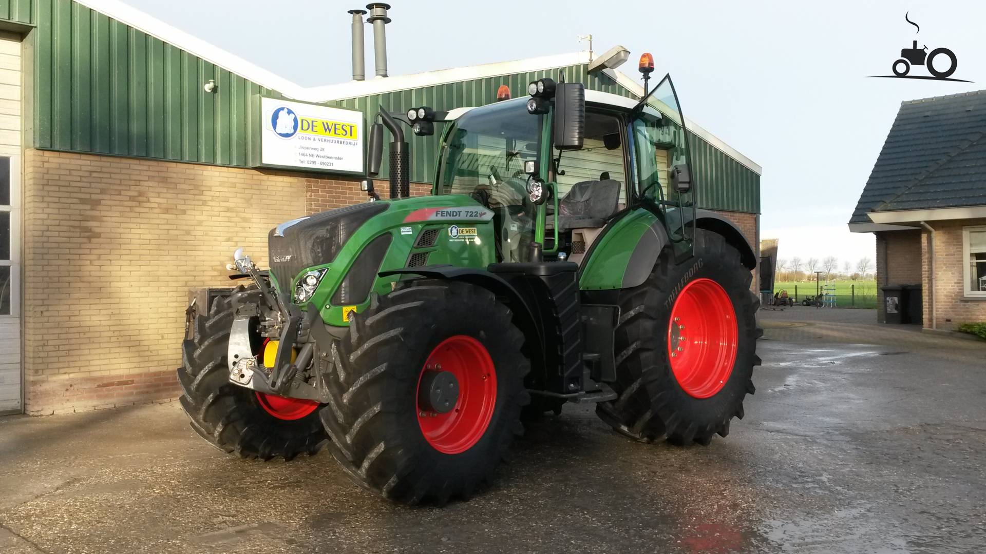 Foto Fendt 722 Vario van De West