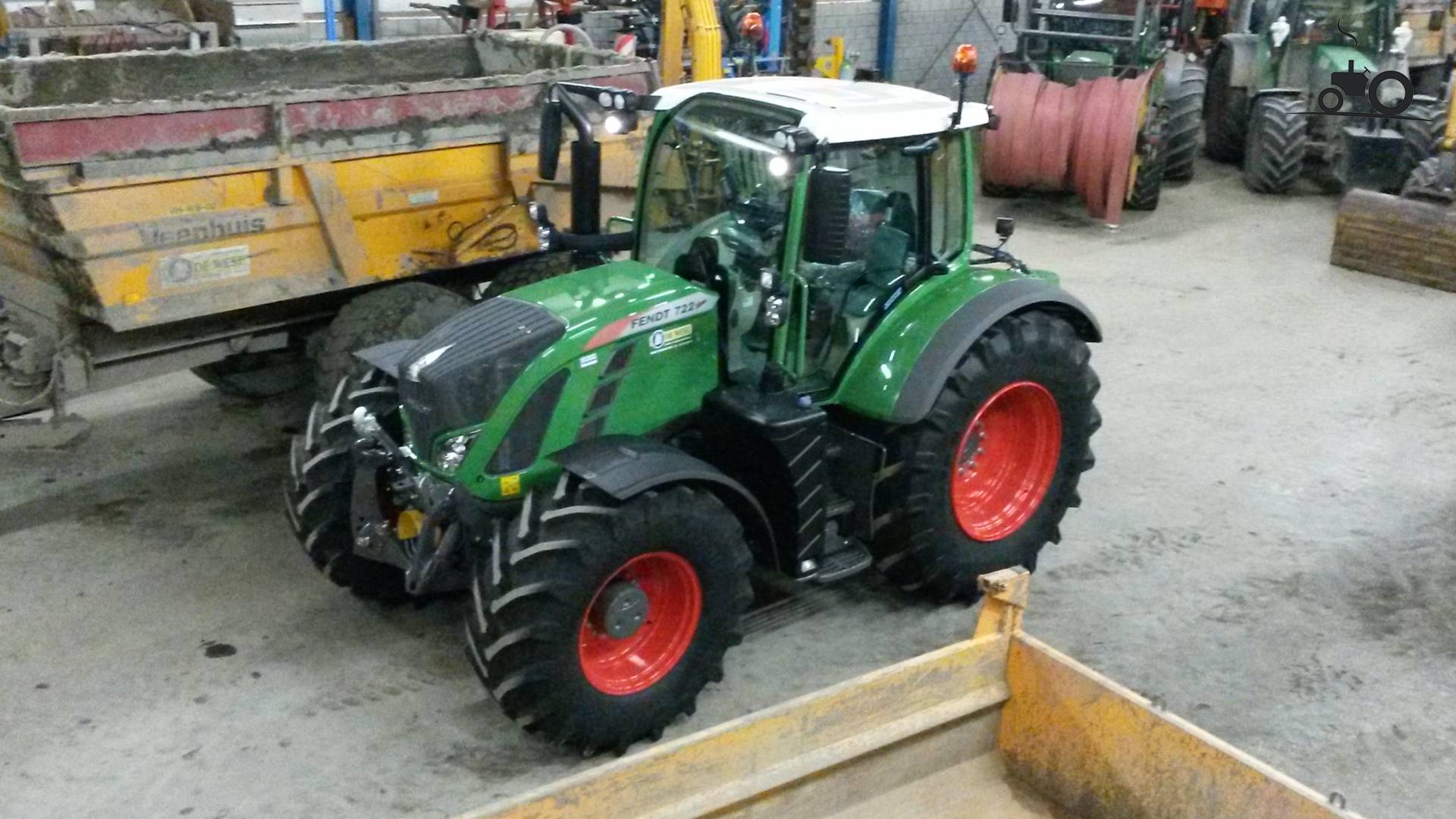 Foto Fendt 722 Vario van De West