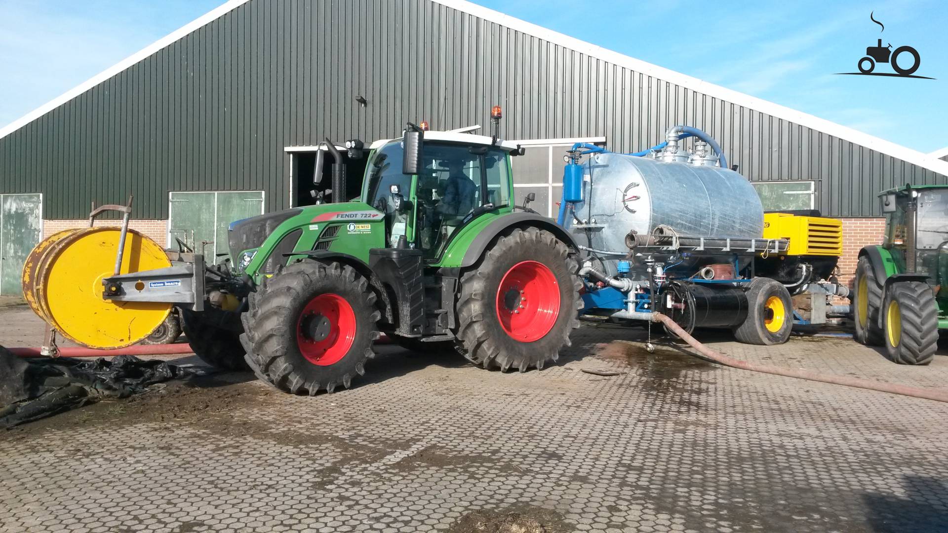 Foto Fendt 722 Vario van De West