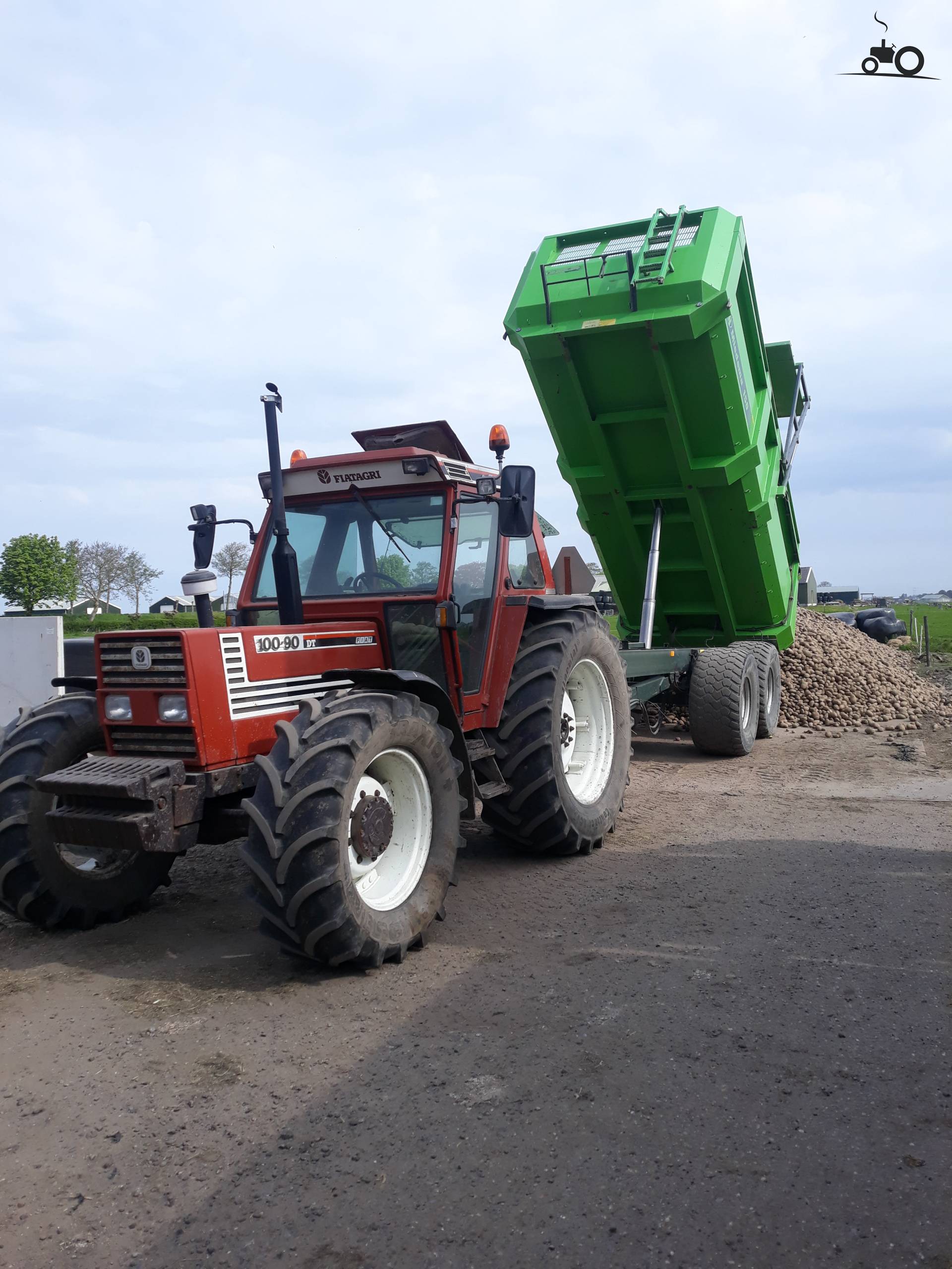 Foto Fiat 100-90 van Melkveebedrijf Van Der Linde VOF