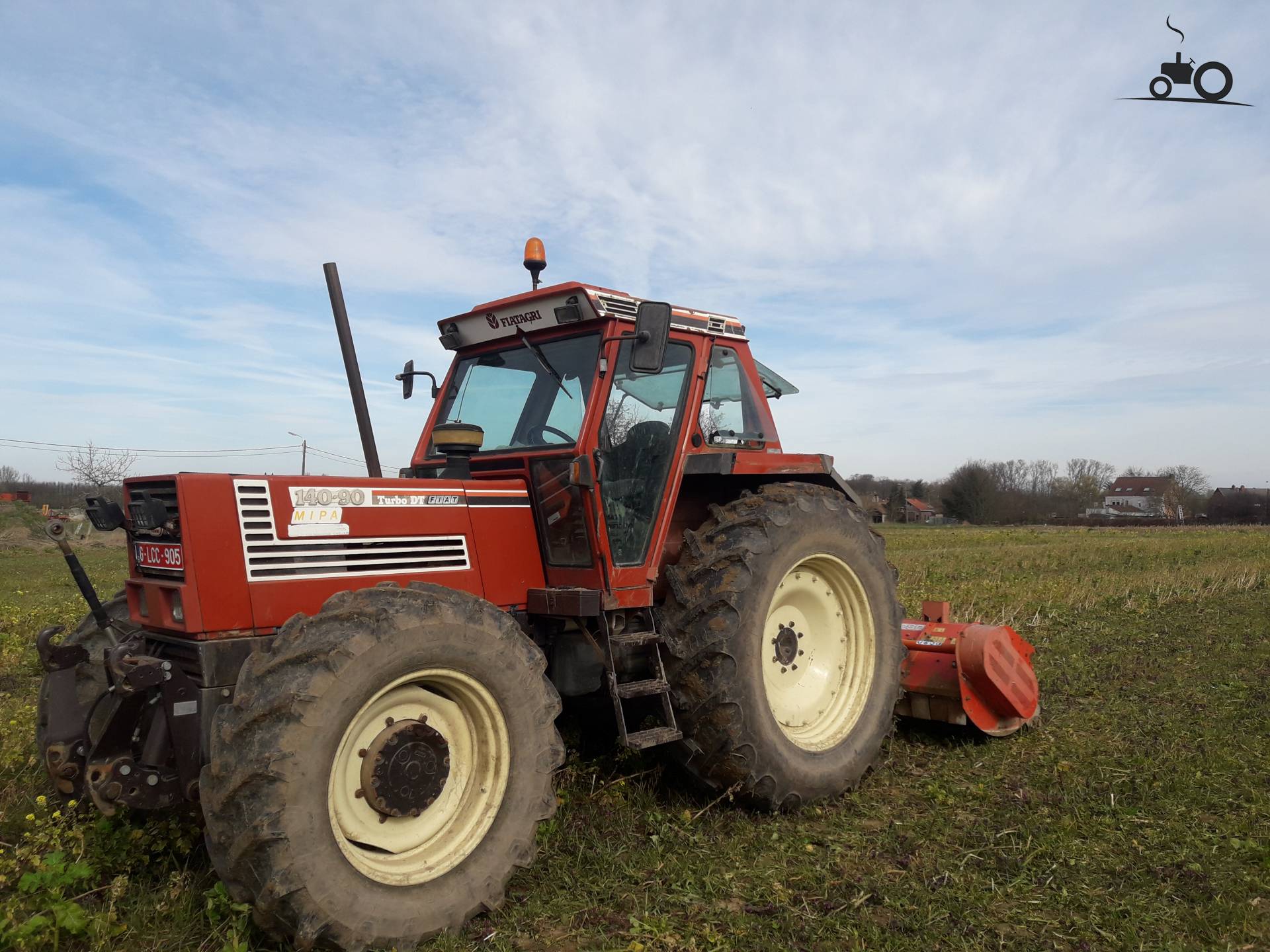 Fiat 140-90 DT - France - Tracteur image #1461118
