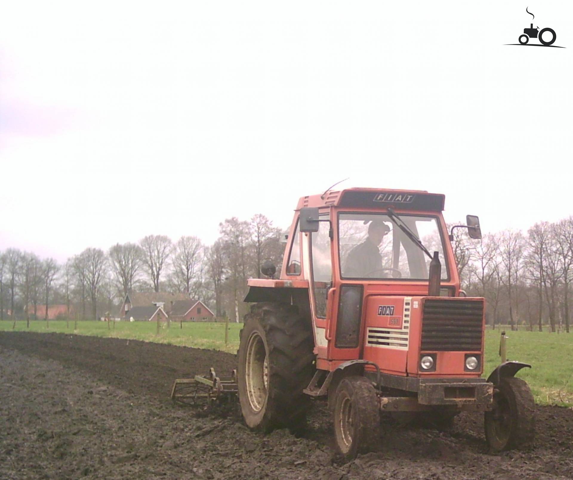 Foto Fiat 580 van De Glooing