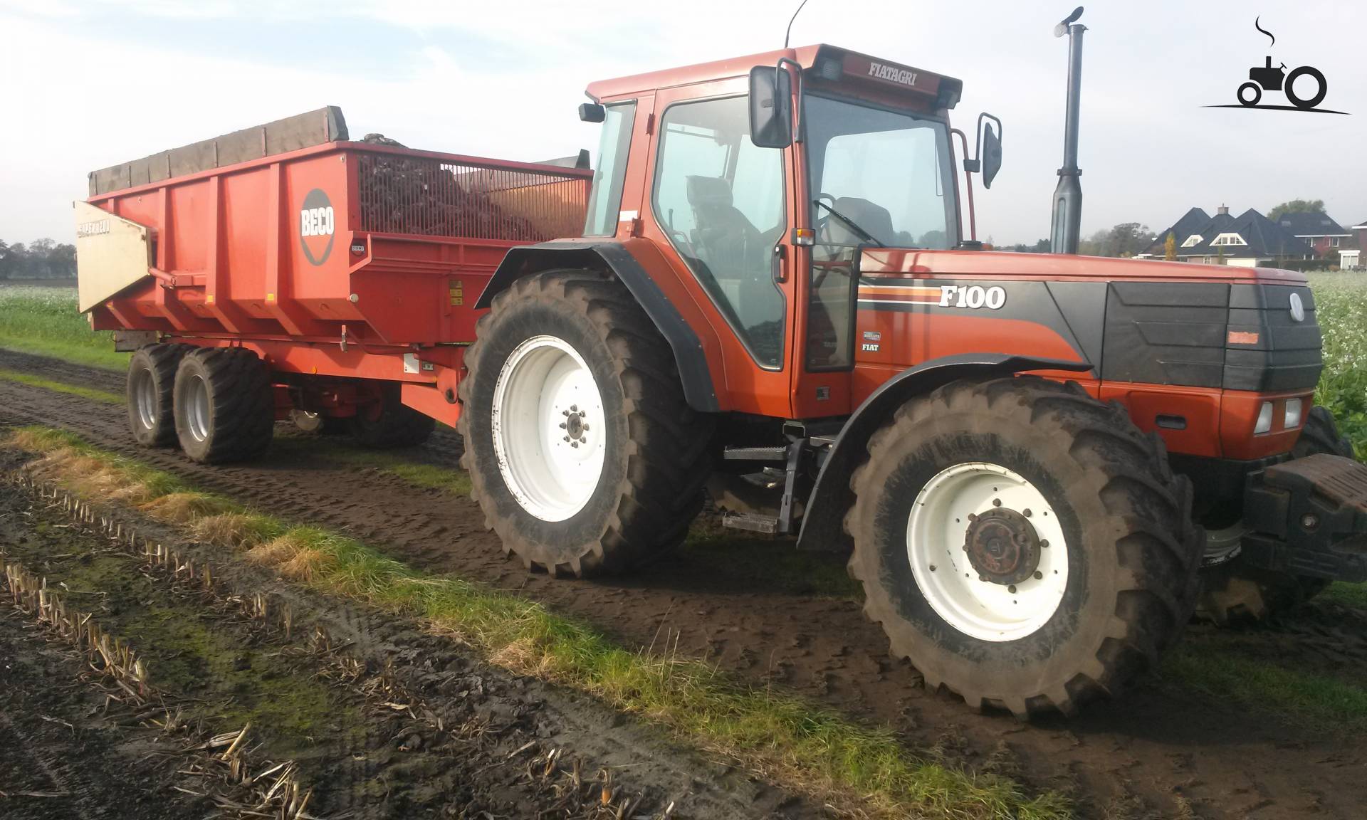 Foto Fiat F100 van Wansink Aardappelen