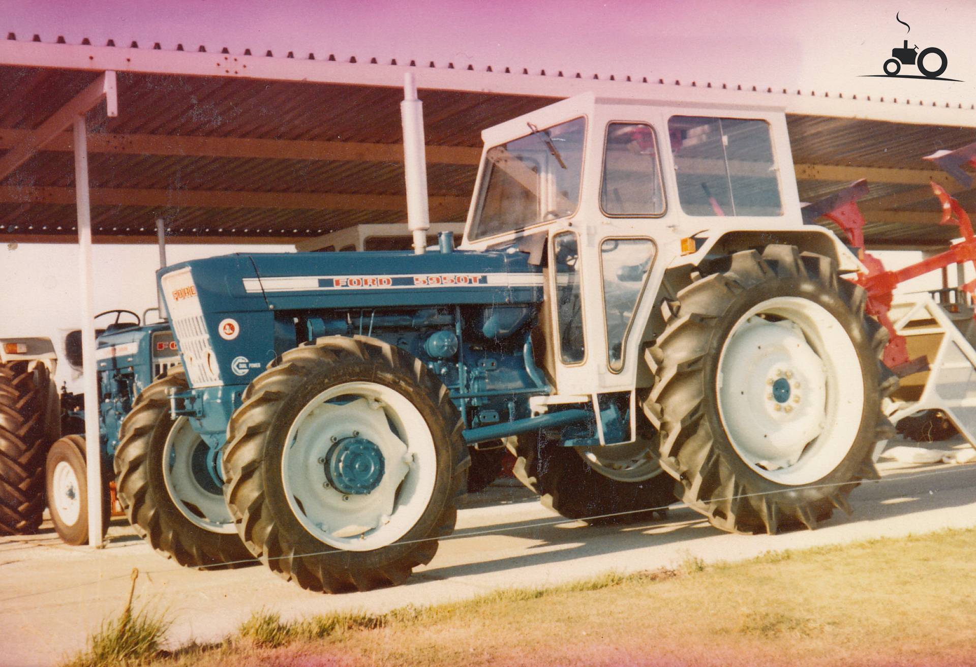 Ford Tractoren vroeger van bij een Dealer