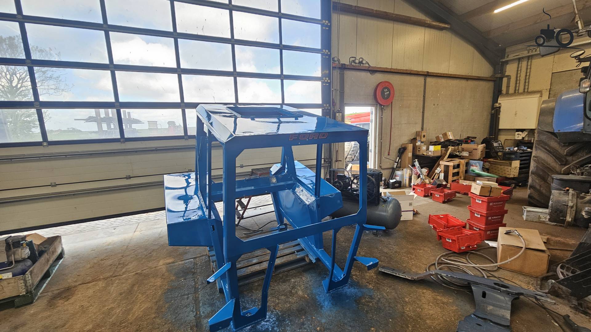 Cabine van een Ford 9600