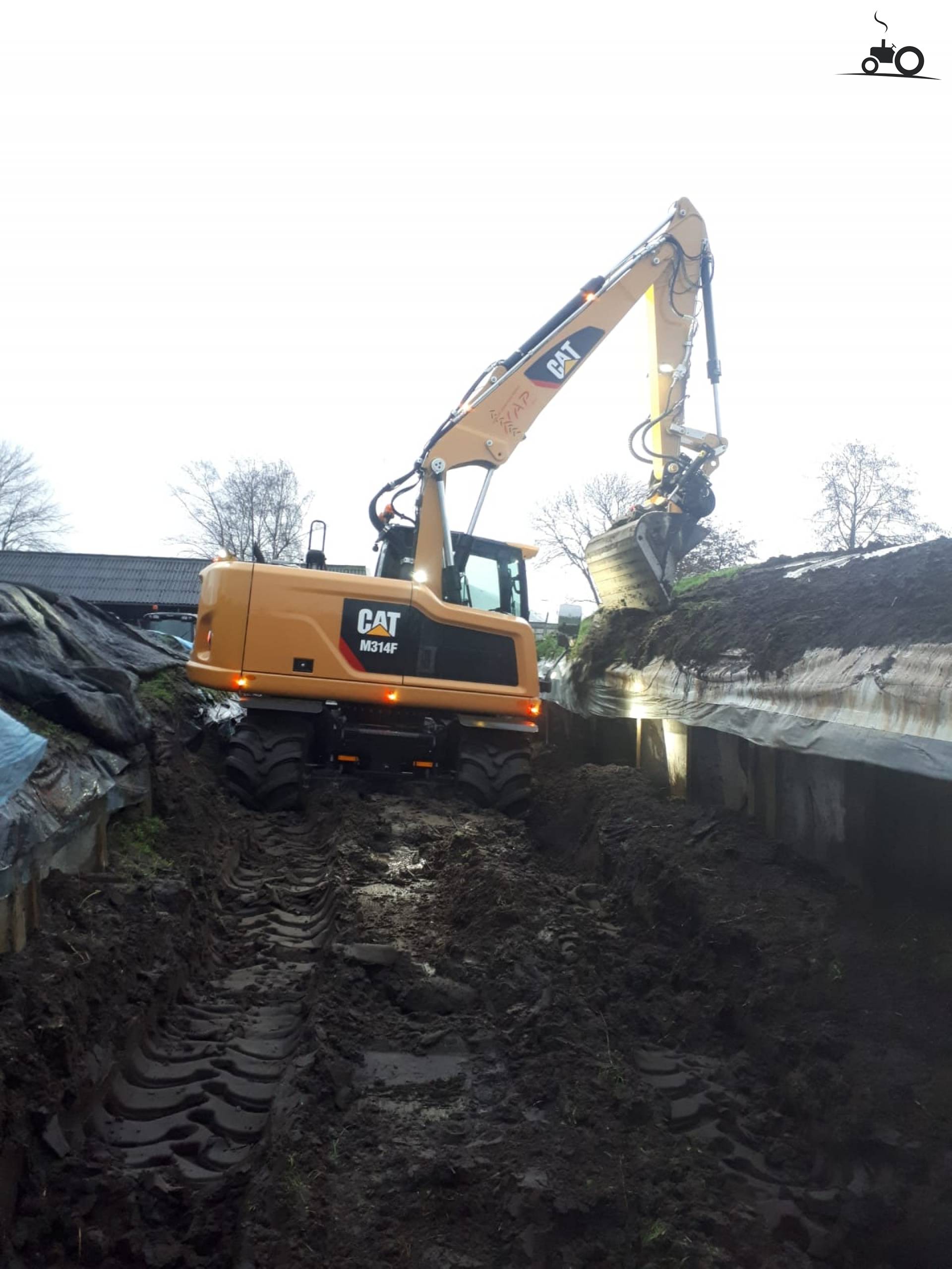 Foto Cat M314F (graafmachine) #1336484