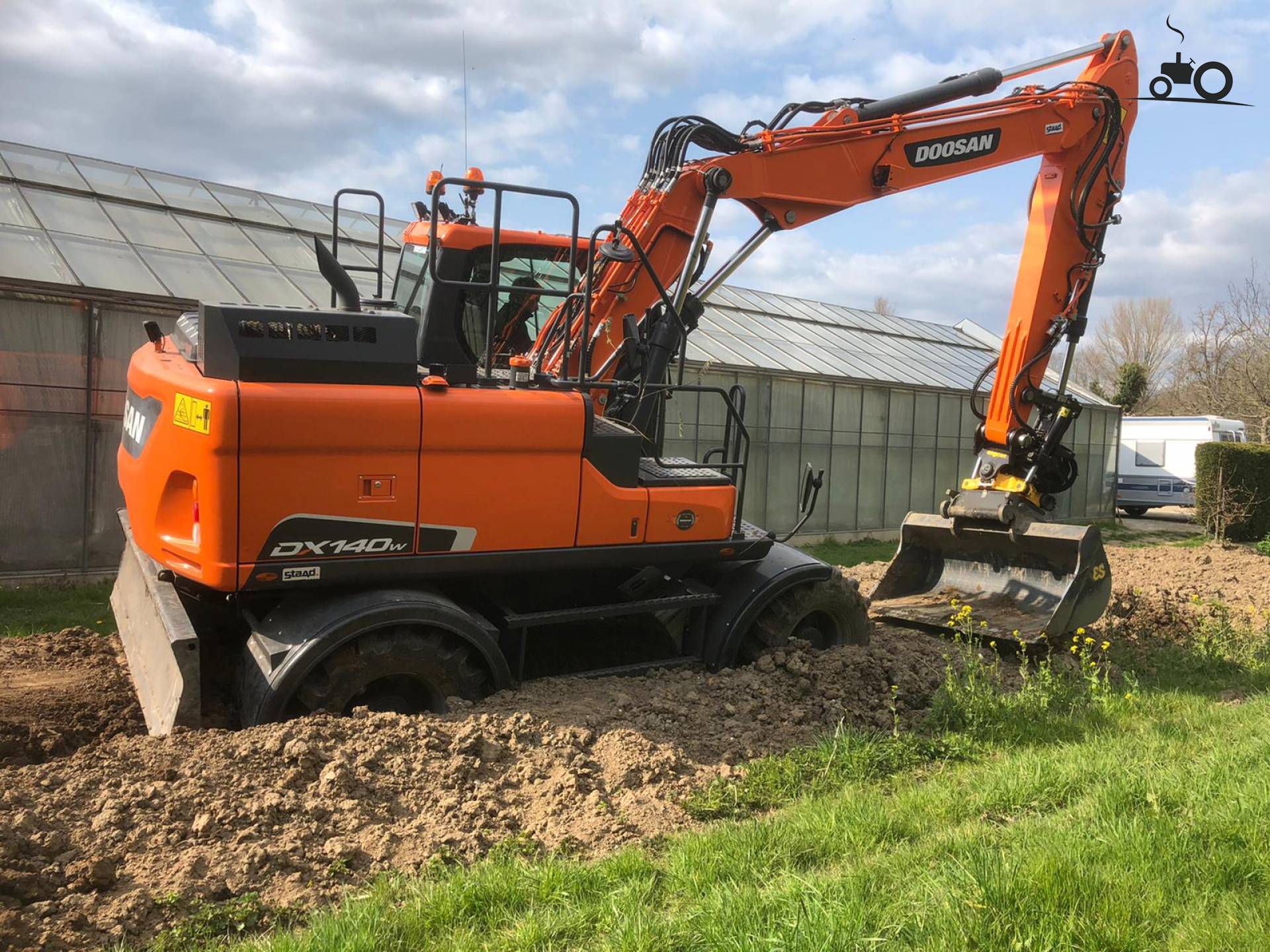 Foto Doosan DX140W (kraan) #1412497