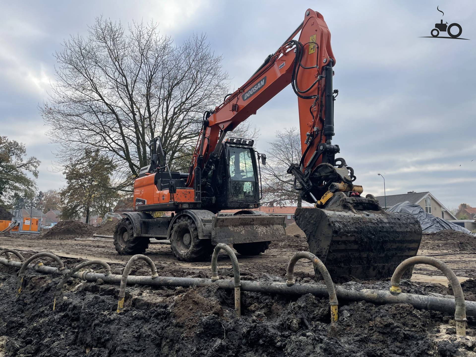 Foto Doosan DX140W (kraan) #1445388