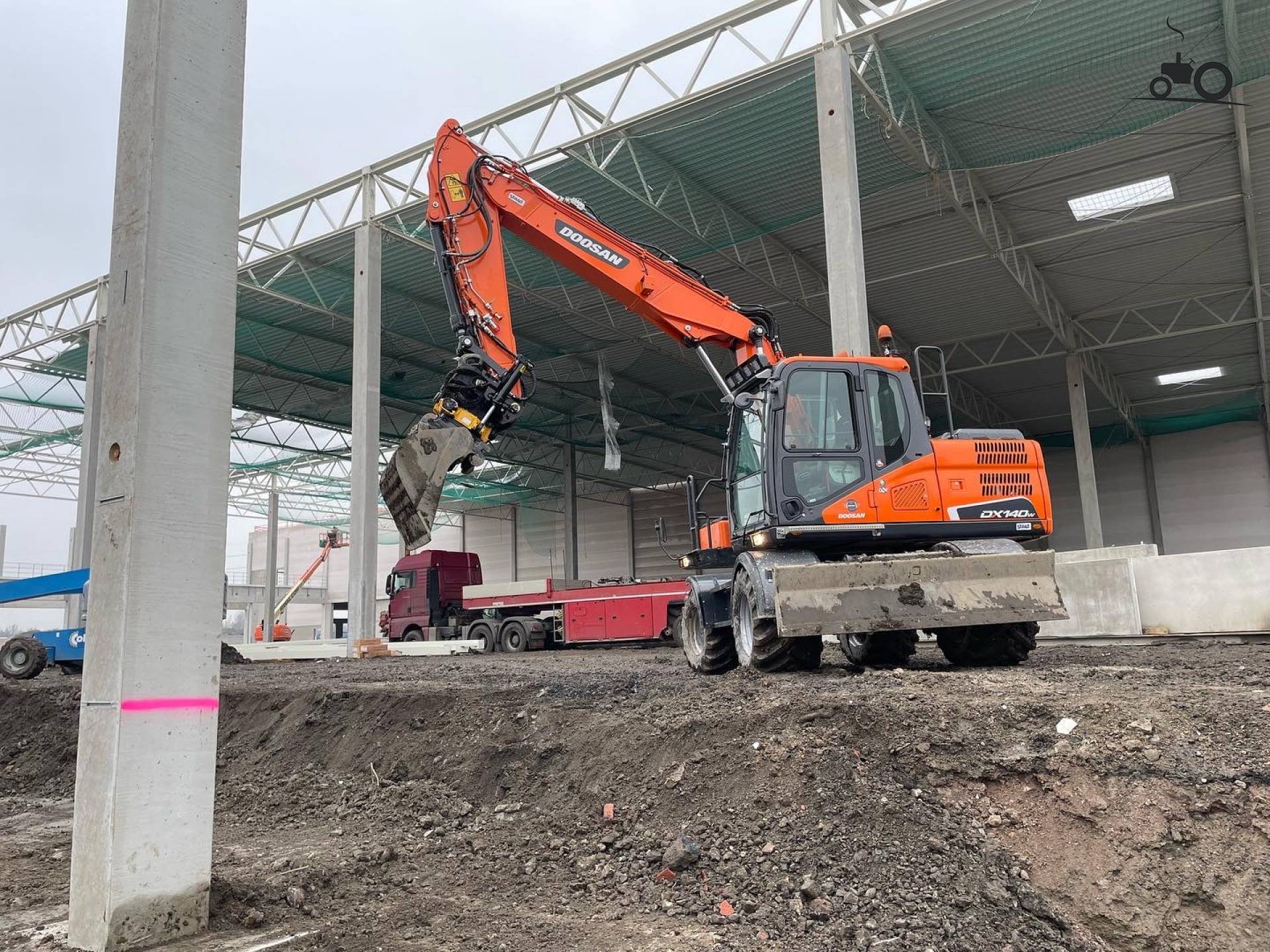 Foto Doosan DX140W (kraan) #1454575