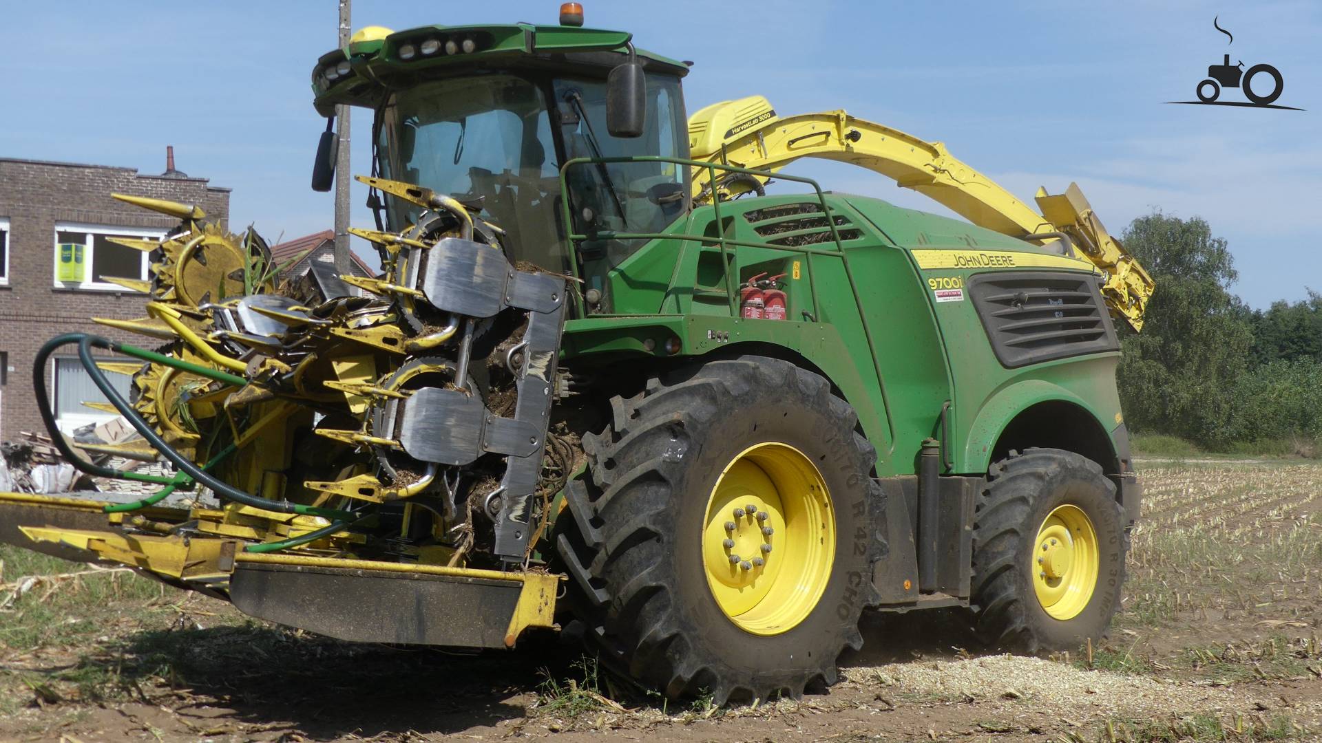 Foto John Deere 9700 (hakselaar) #1487671