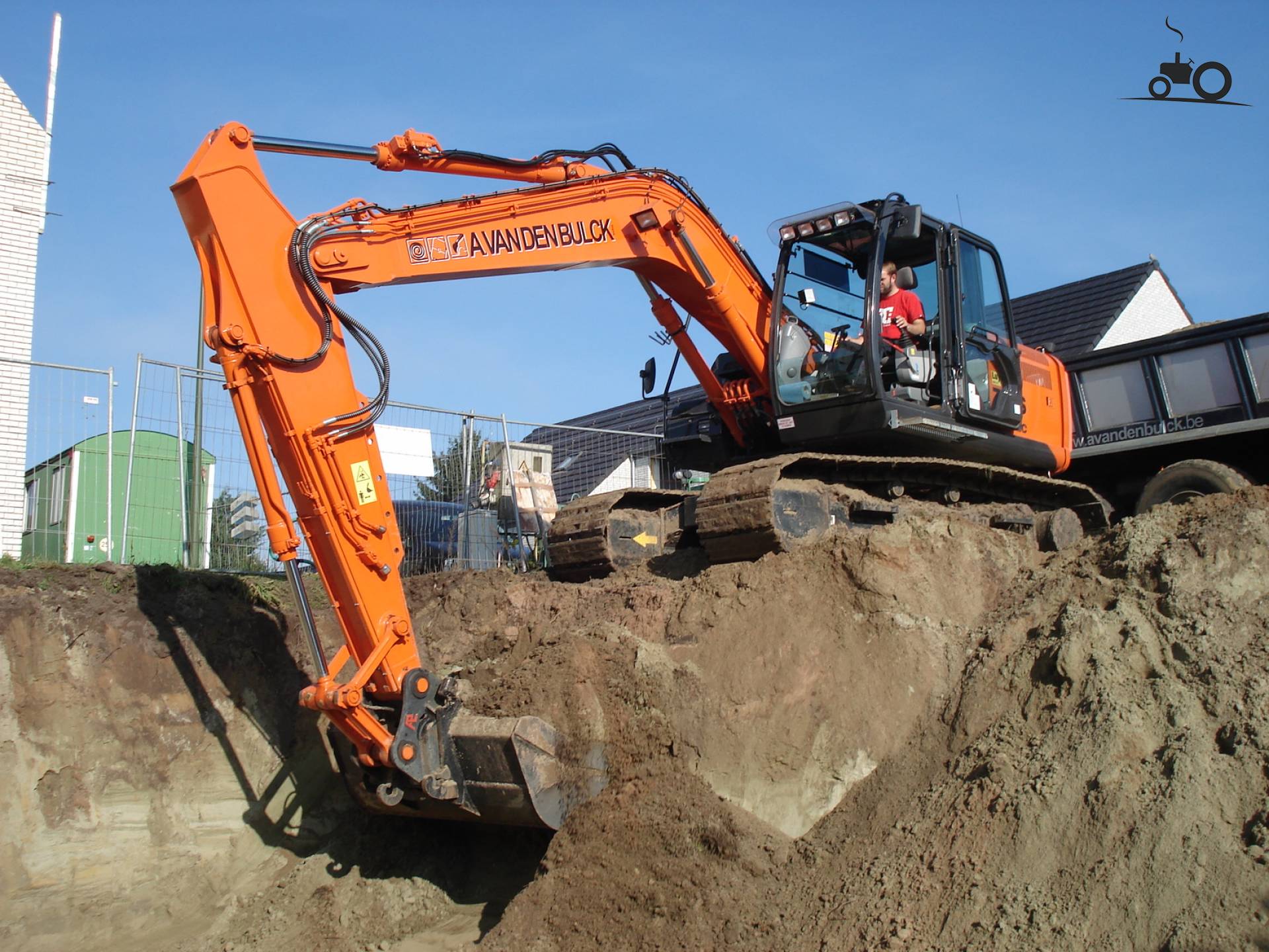 Foto Hitachi Zaxis 160 LC van A.van Den Bulck