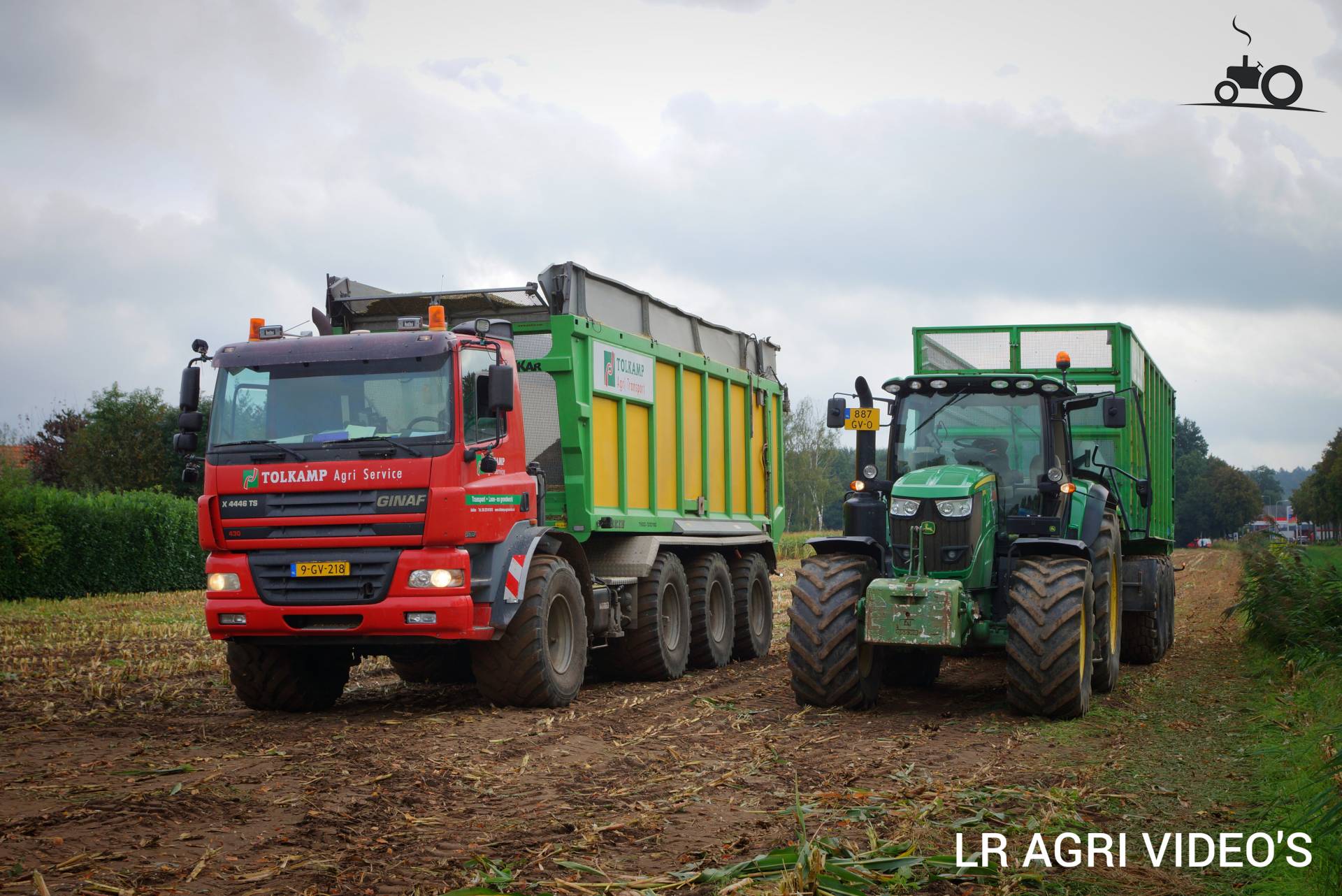 Foto GINAF Vrachtwagen van Tolkamp Agri Service