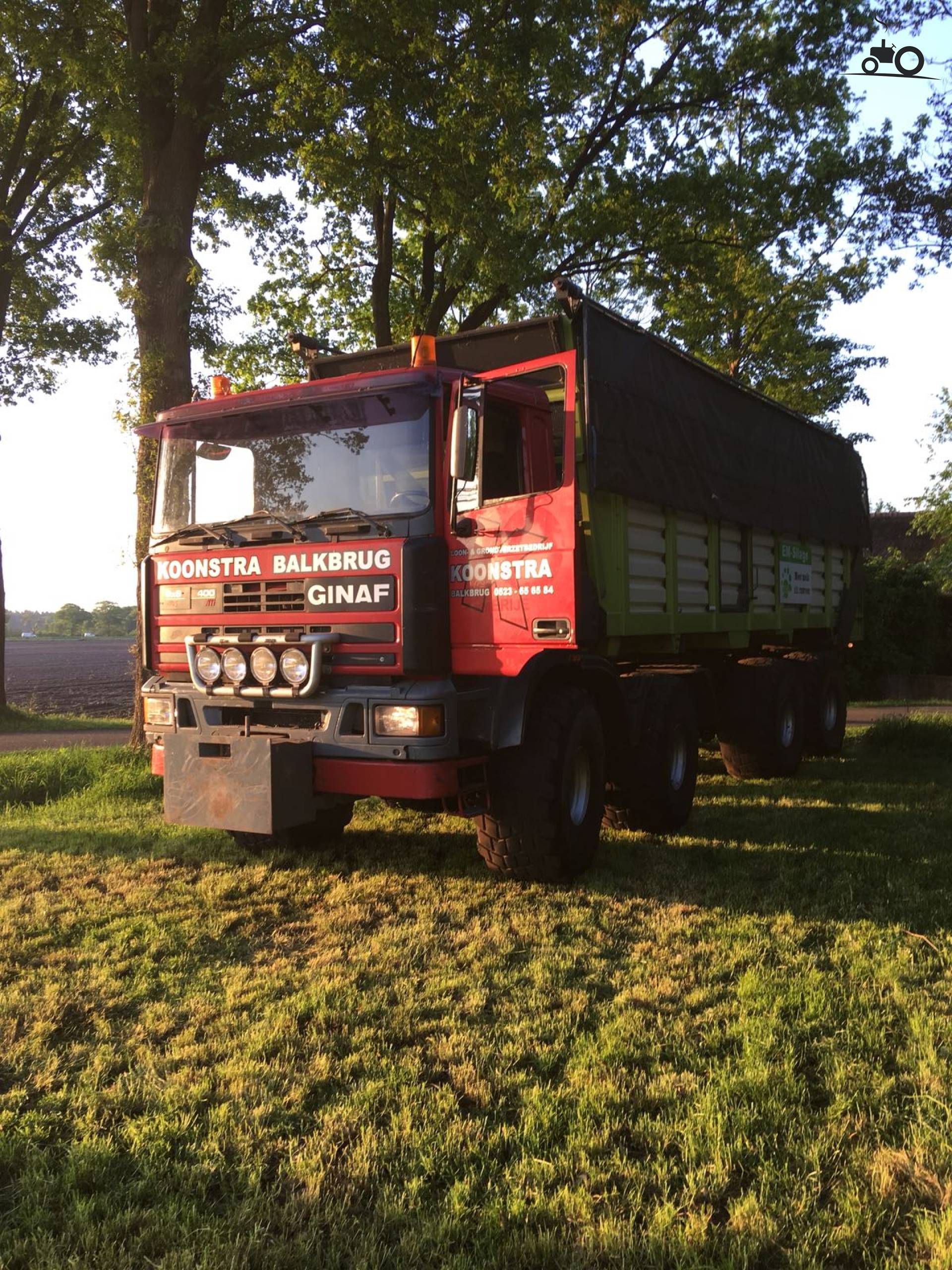 Foto GINAF Maistruck van Loonbedrijf Koonstra