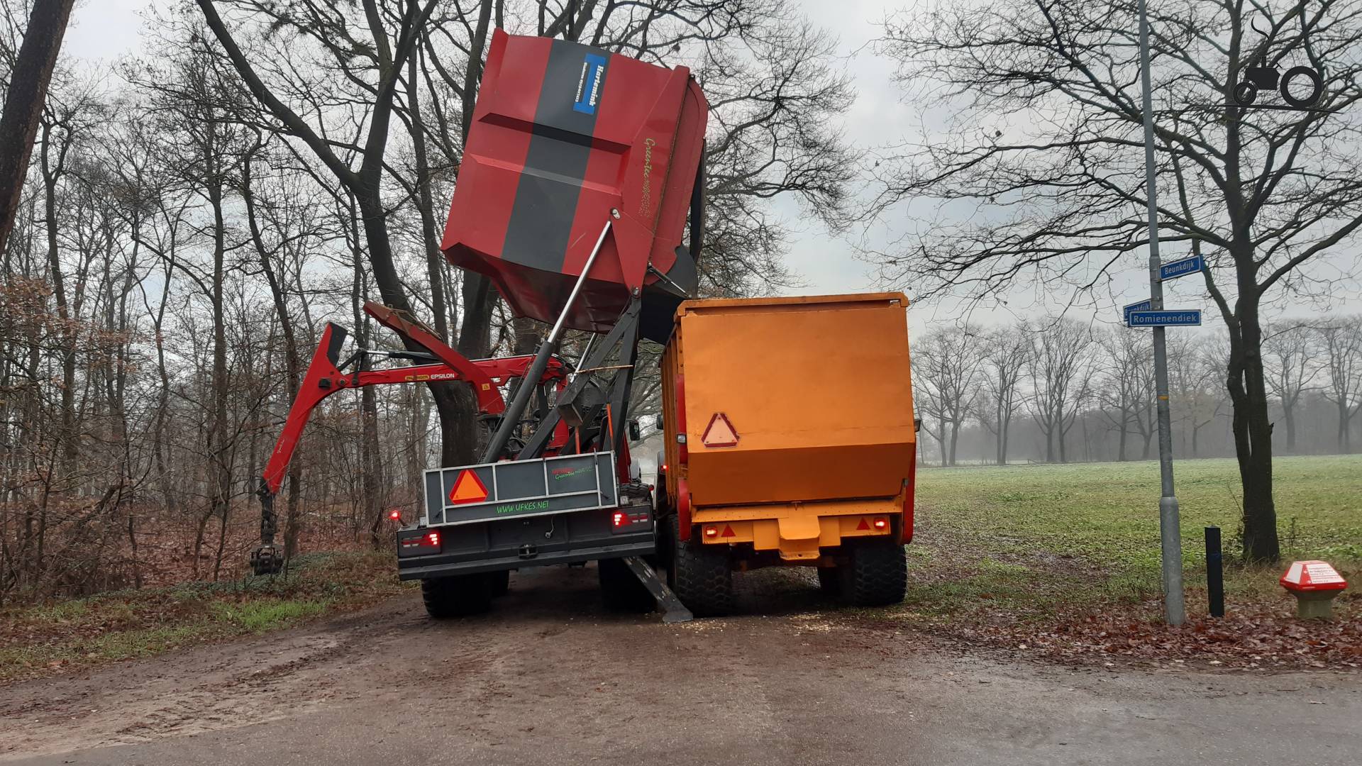 Foto Greentec Chipper van Loonbedrijf Hartemink