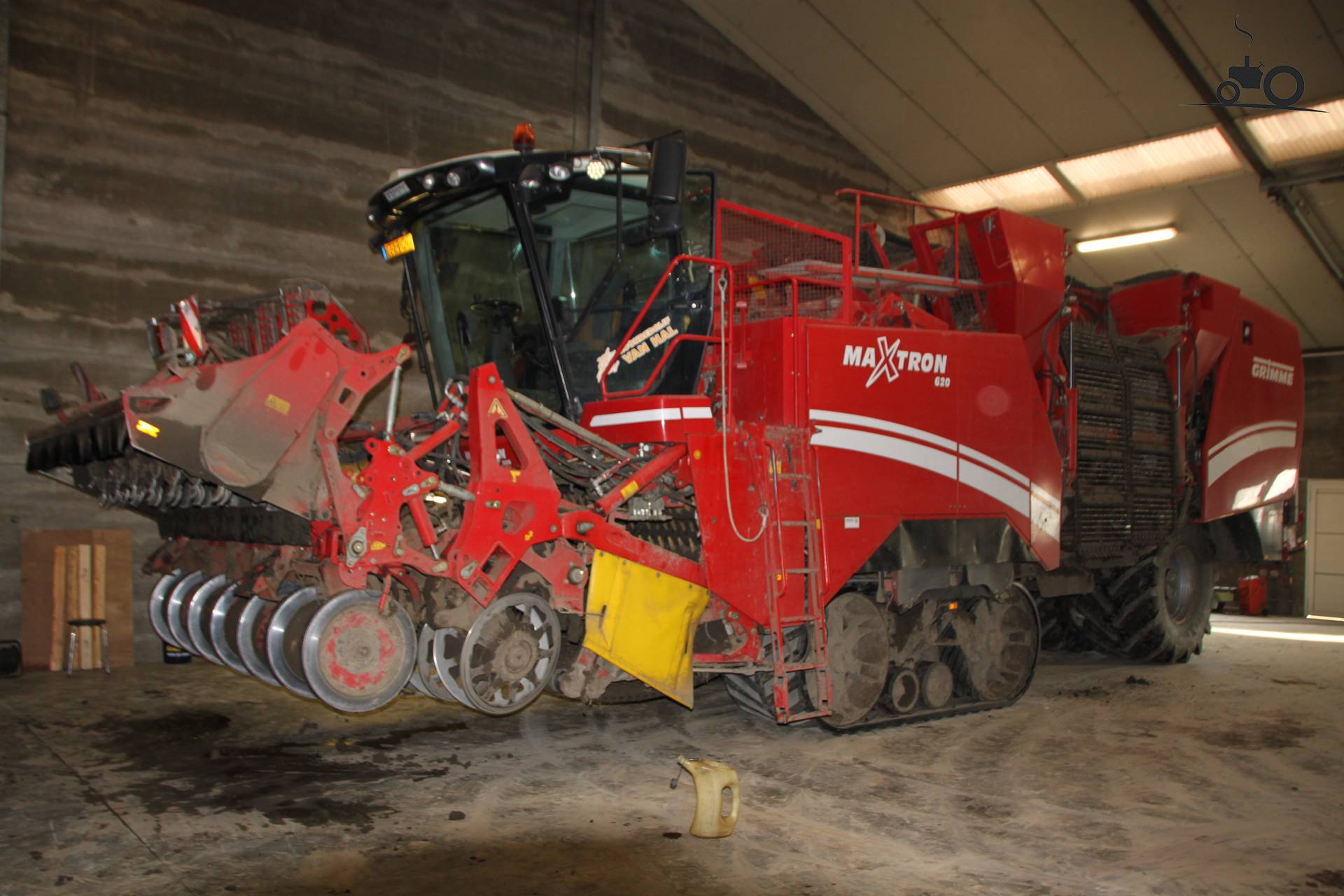 Foto Grimme Maxtron van Loonbedrijf Firma Van Hal