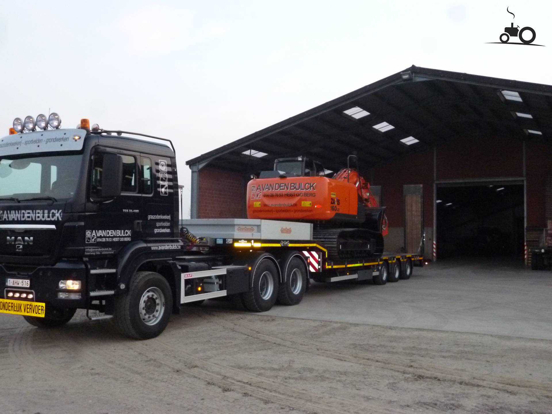Foto Hitachi Zaxis 160 LC van A.van Den Bulck