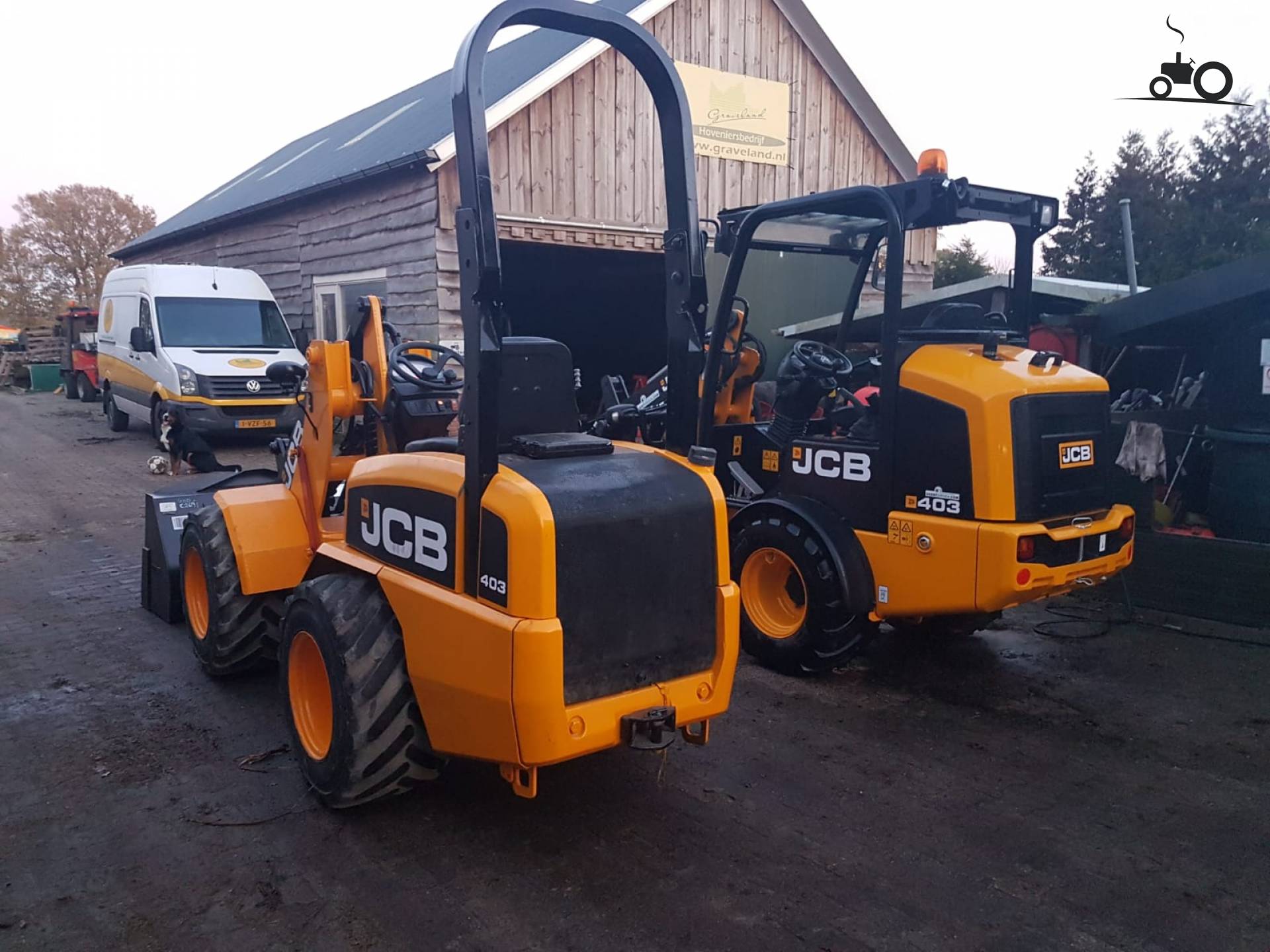 Foto JCB 403 #1322257