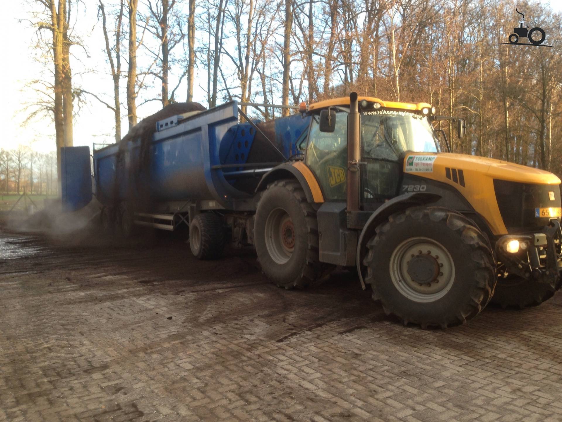Foto JCB Fastrac 7230 van Tolkamp Agri Service