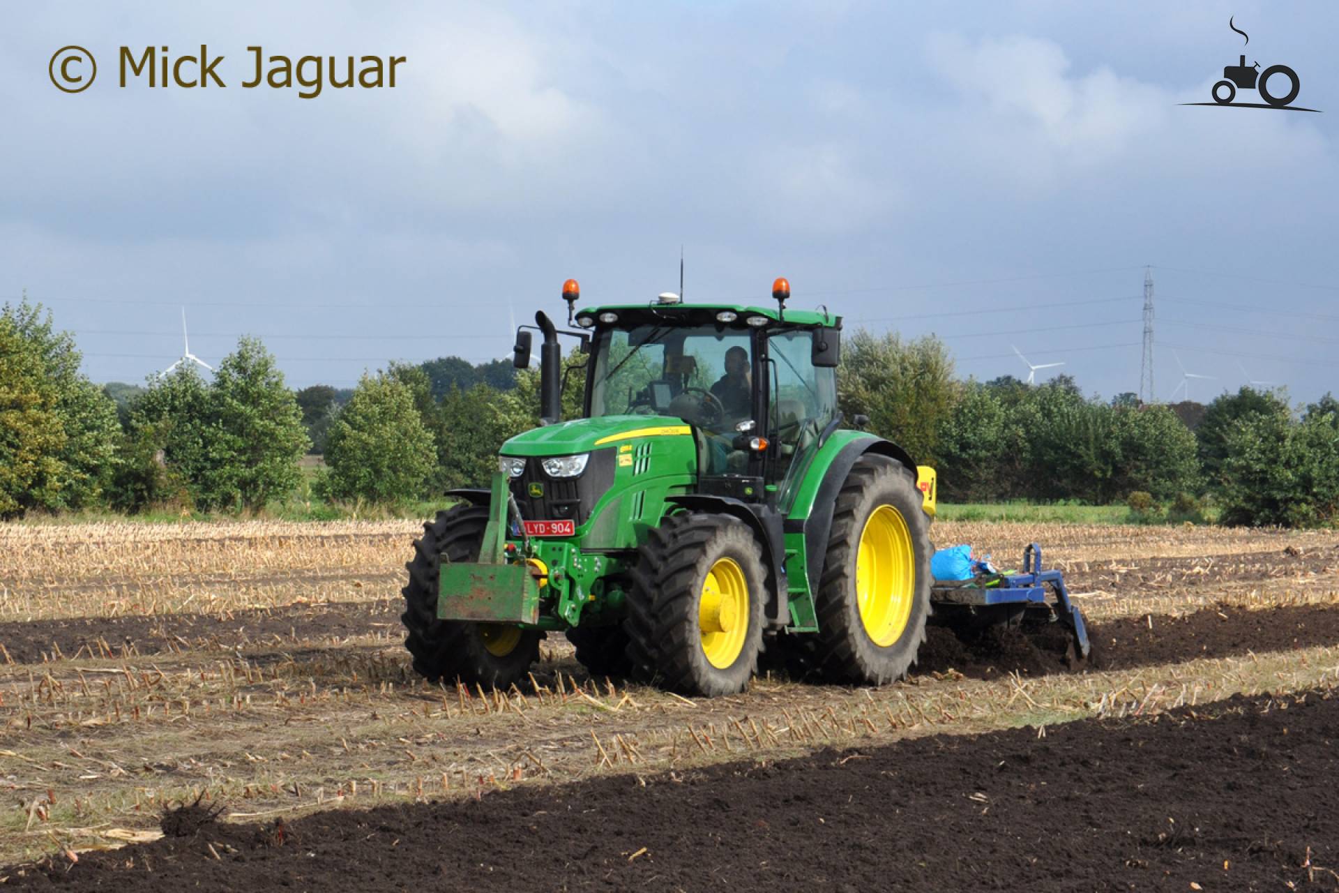 John Deere 6155R - France - Tracteur image #1130900