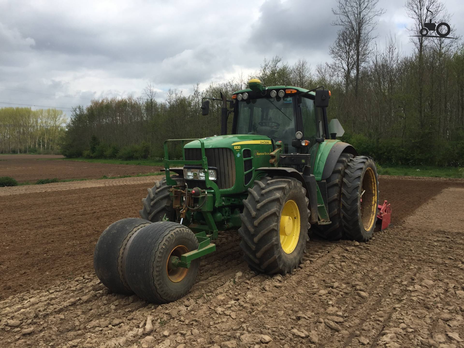 Foto John Deere 6830 Premium van Maatschap Beulink