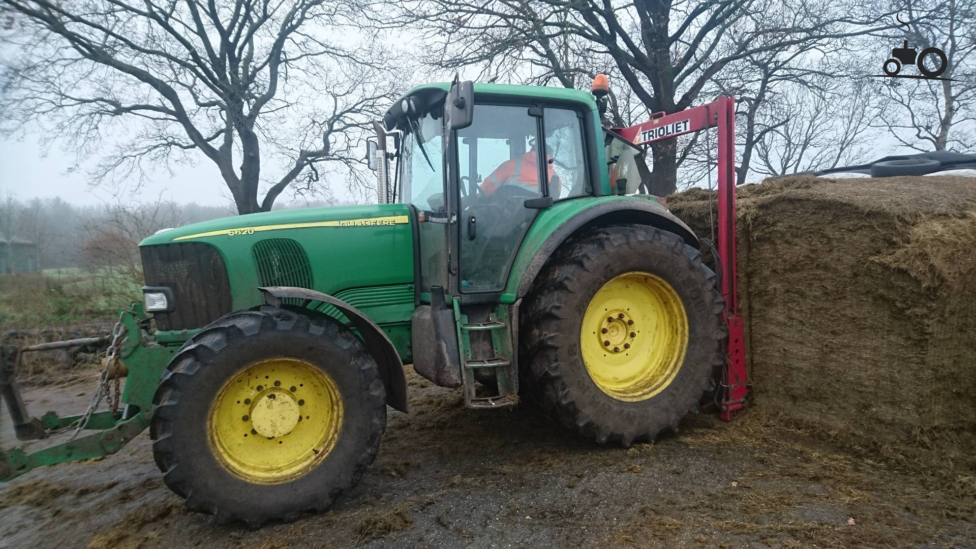 Foto John Deere 6620 van Mts Slagter