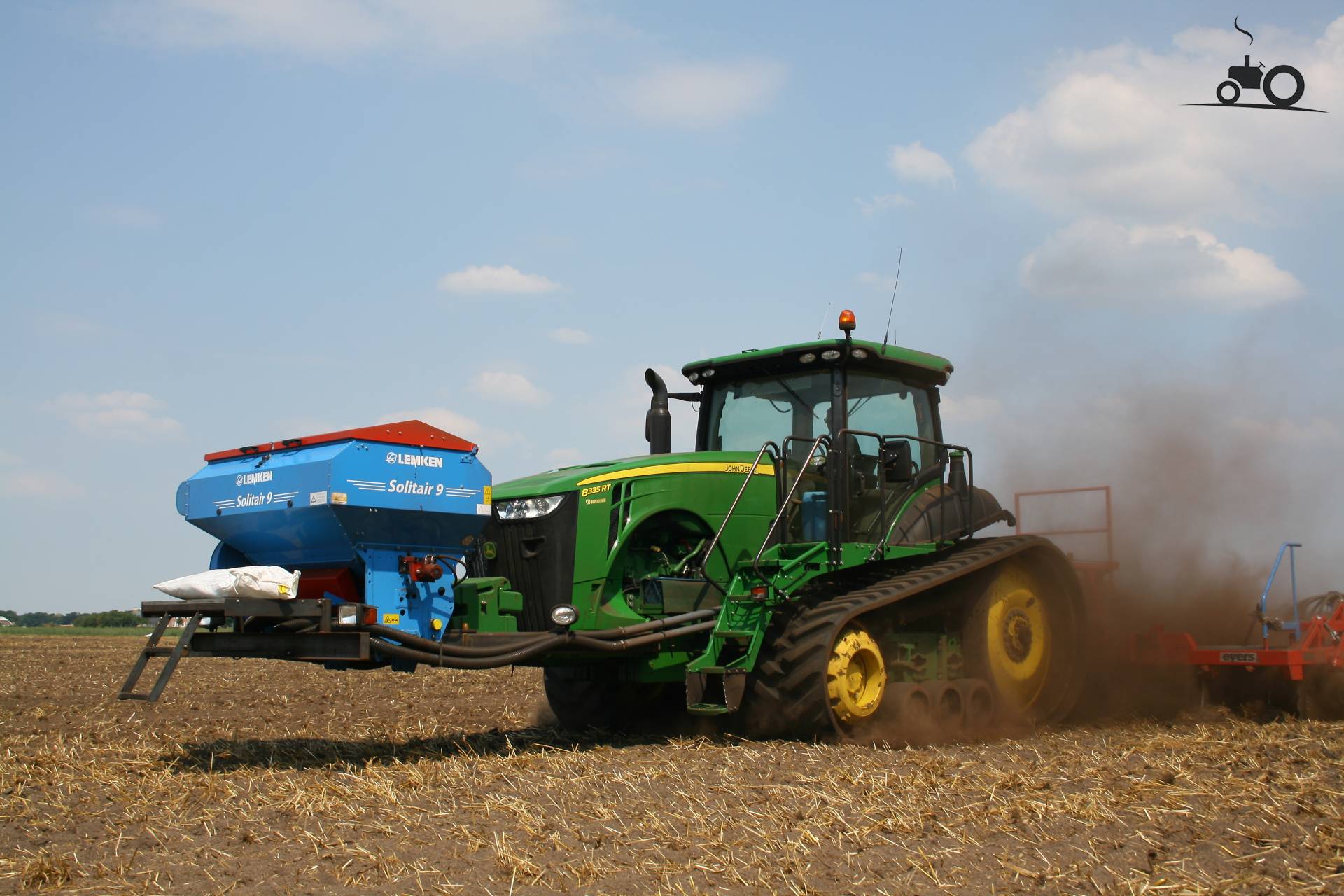 Foto John Deere 8345RT van Landgoed Scholtenszathe