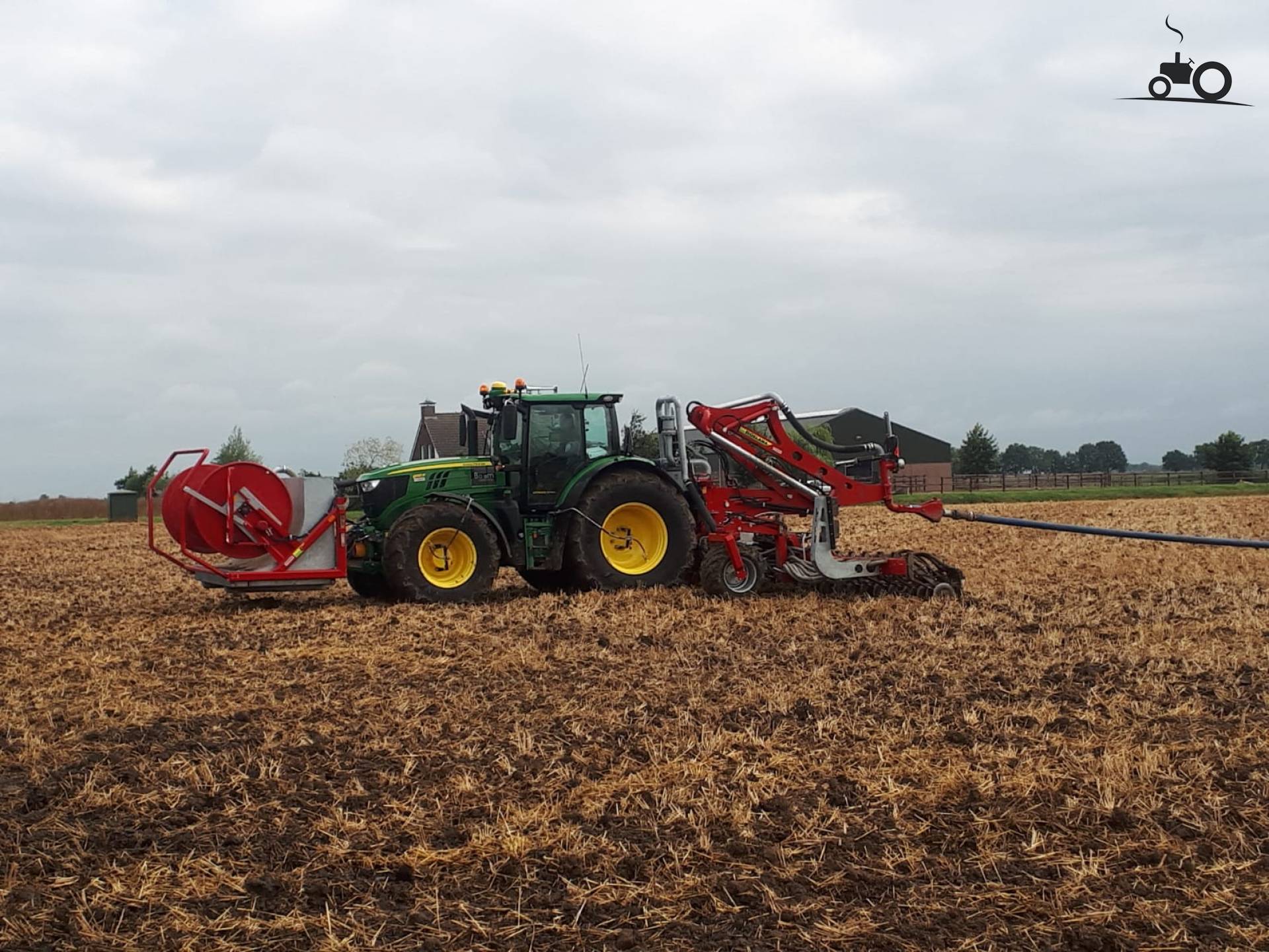 Foto John Deere 6155R van Boom agriservices