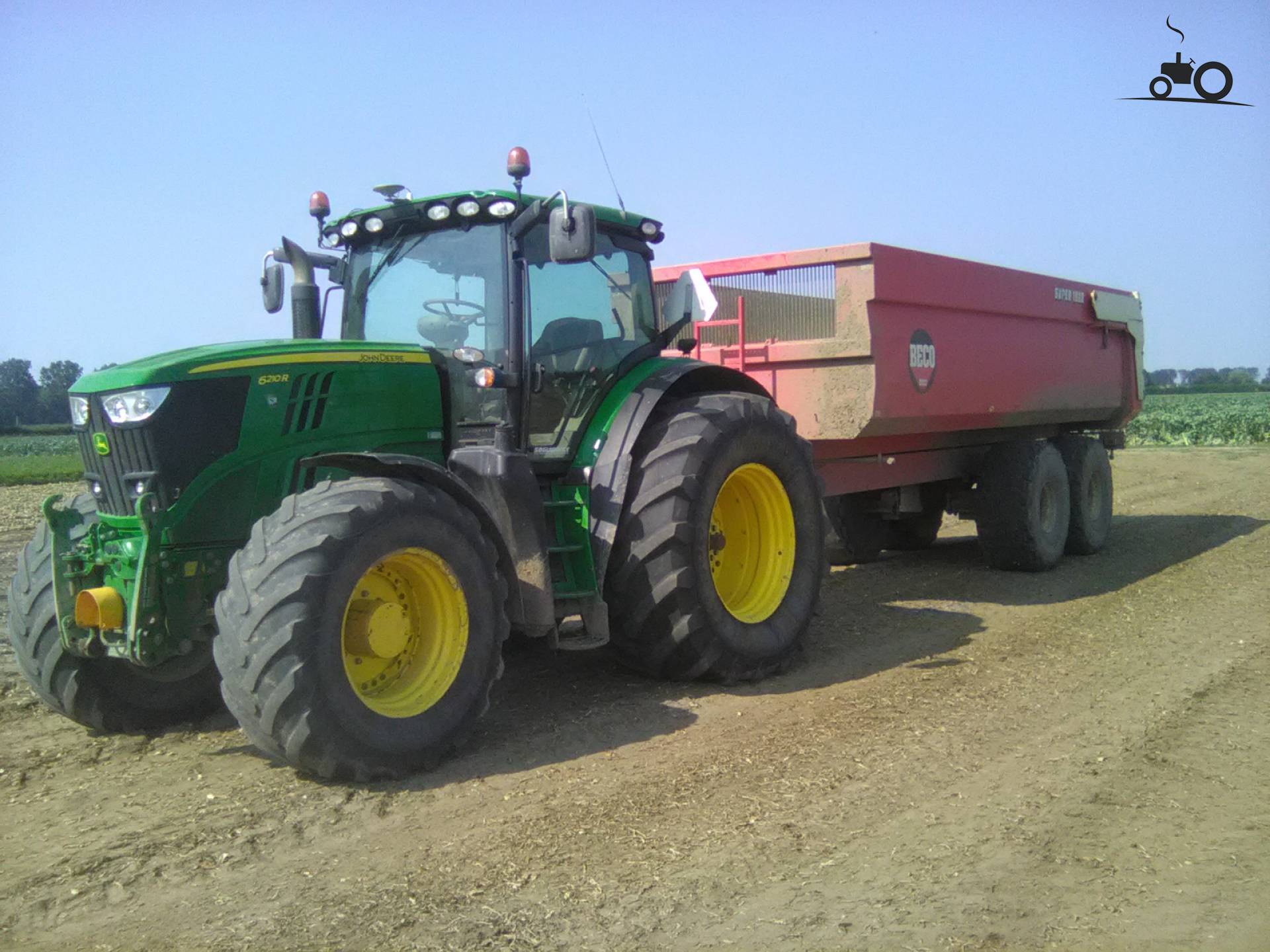 Foto John Deere 6210R #1311354