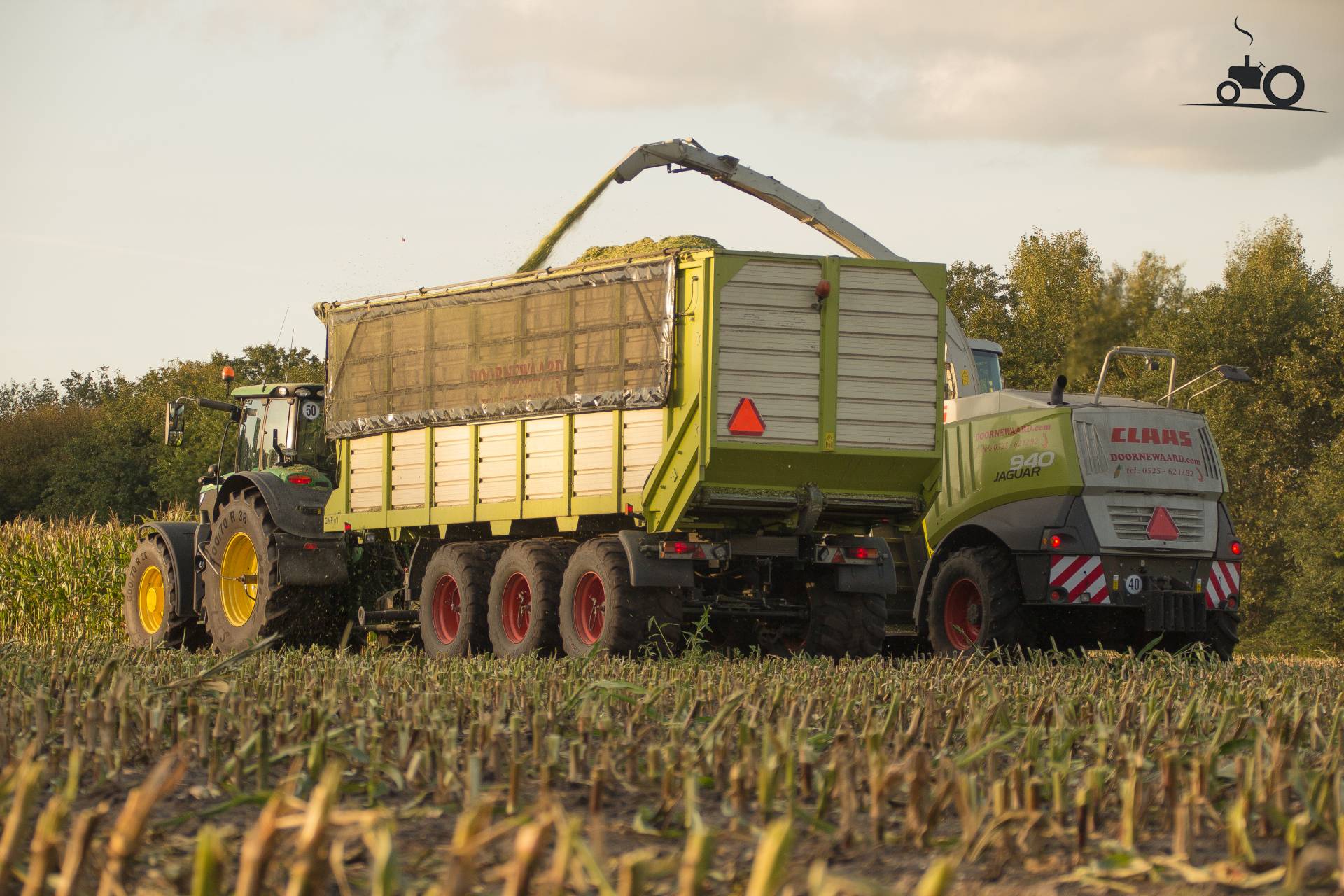 Foto John Deere 6175R van Loon-grondverzetbedrijf Doornewaard