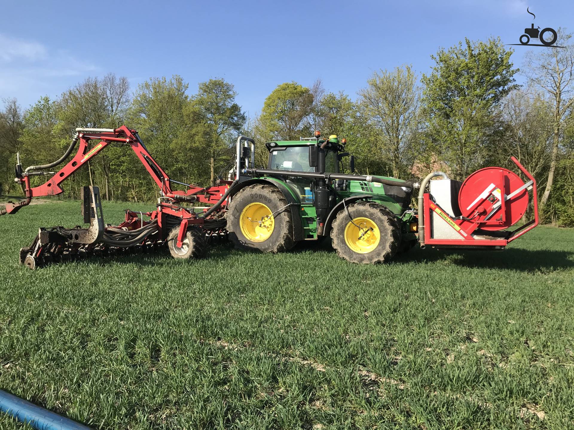 Foto John Deere 6155R van Boom agriservices