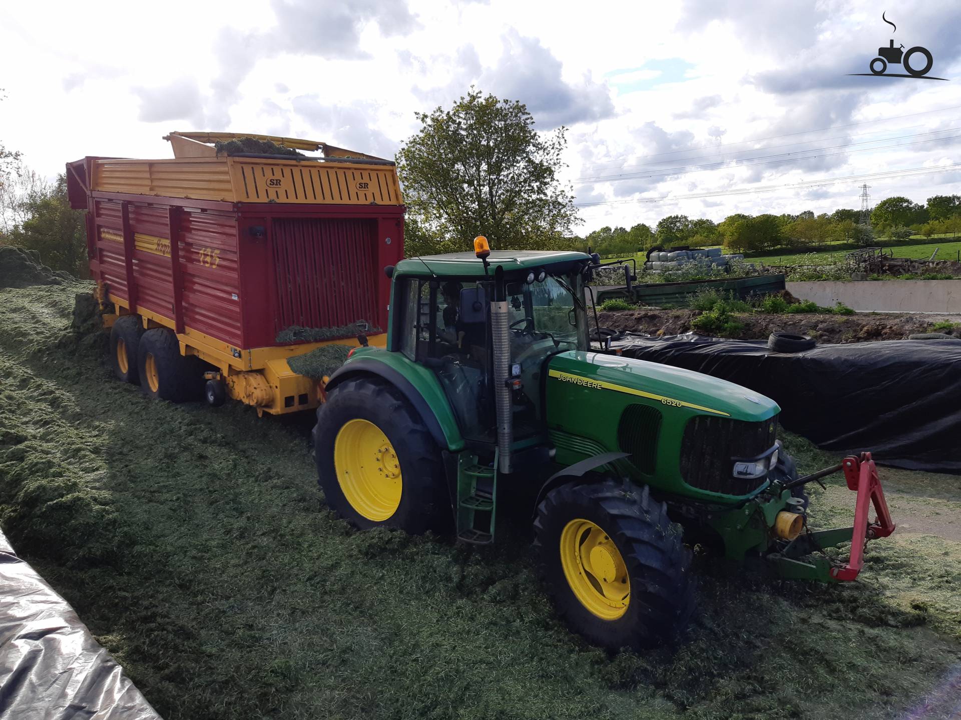 Foto John Deere 6520 #1351416