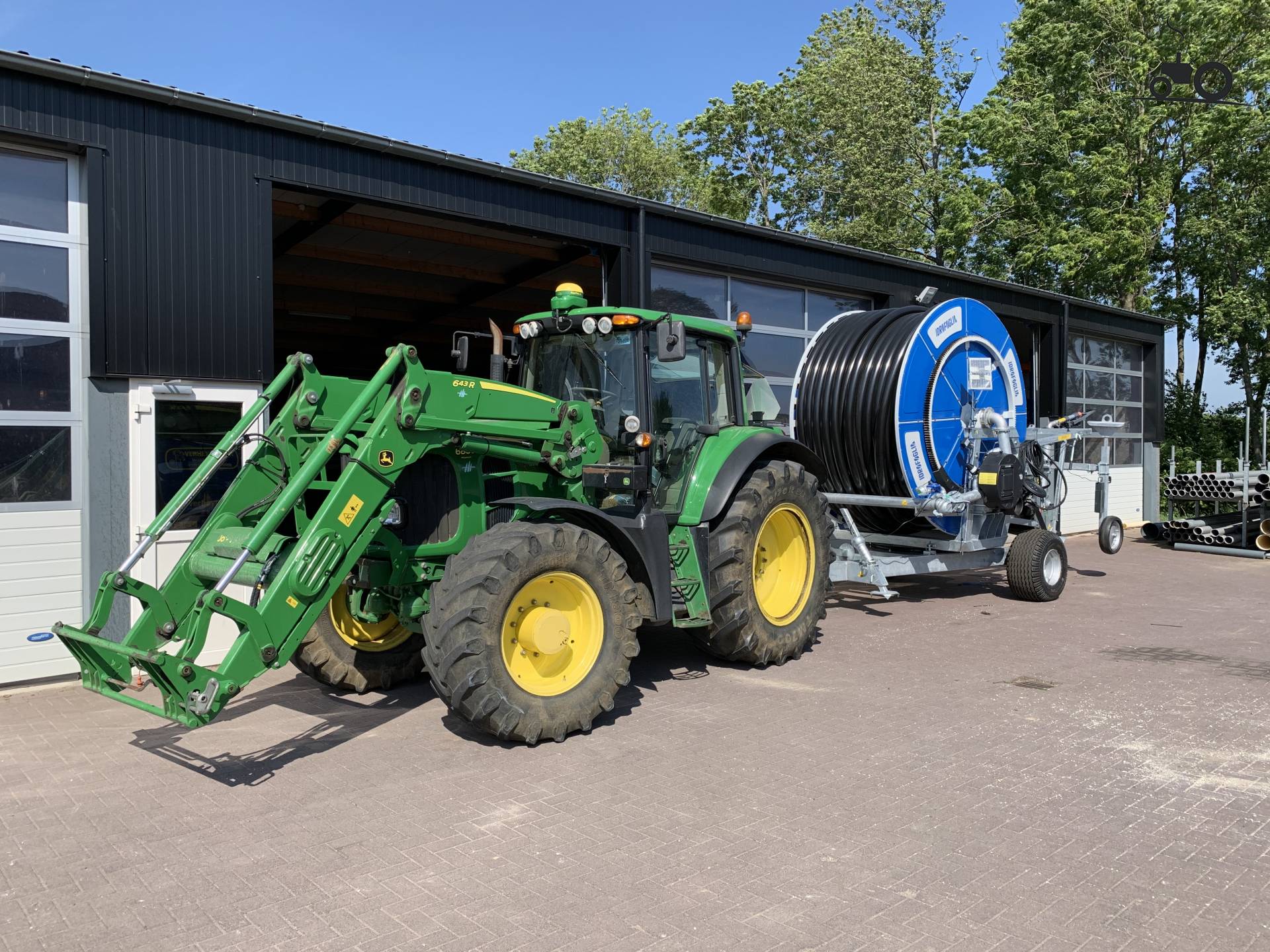 Foto John Deere 6830 Premium van Maatschap Beulink