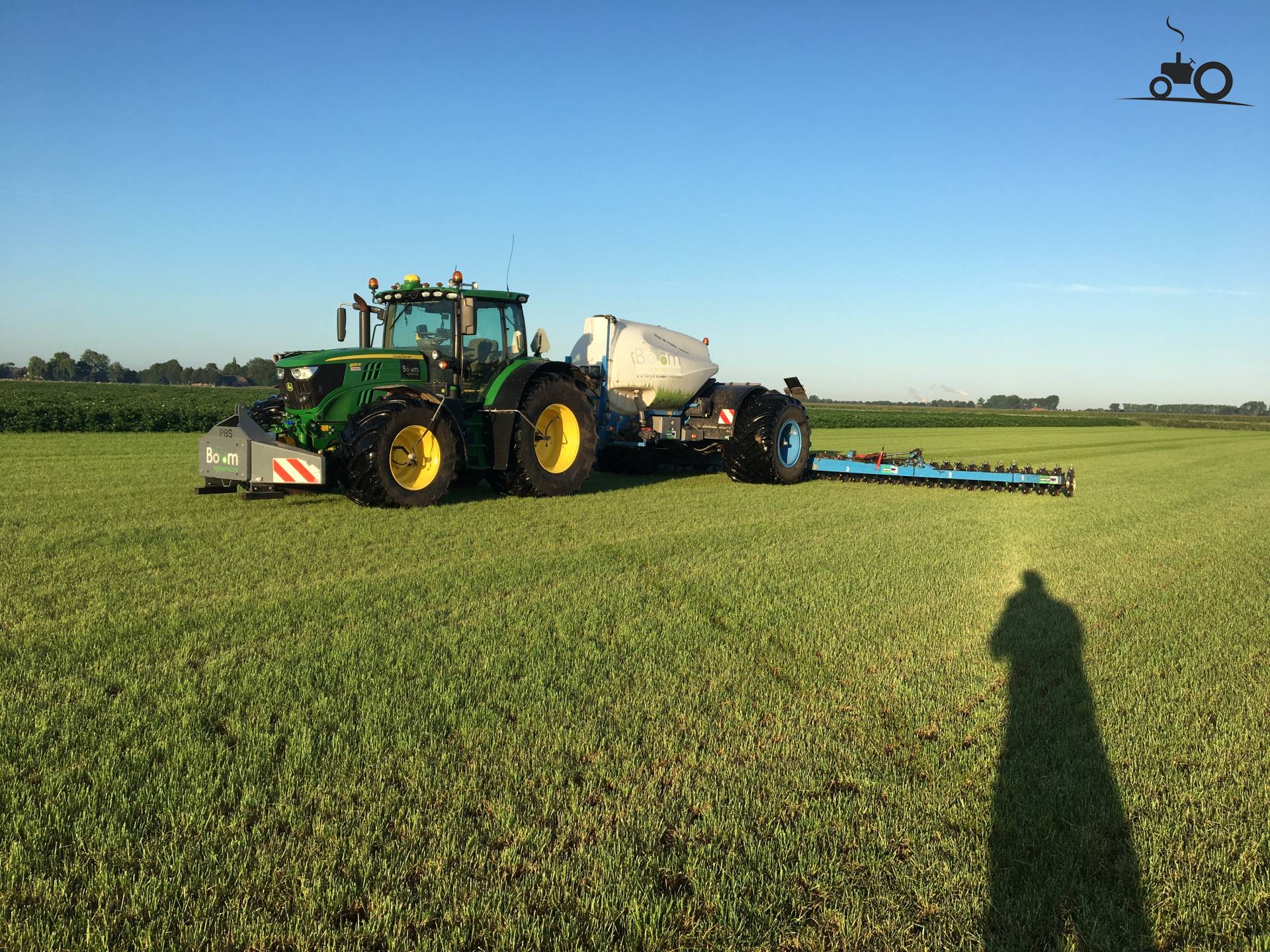 Foto John Deere 6155R van Boom agriservices