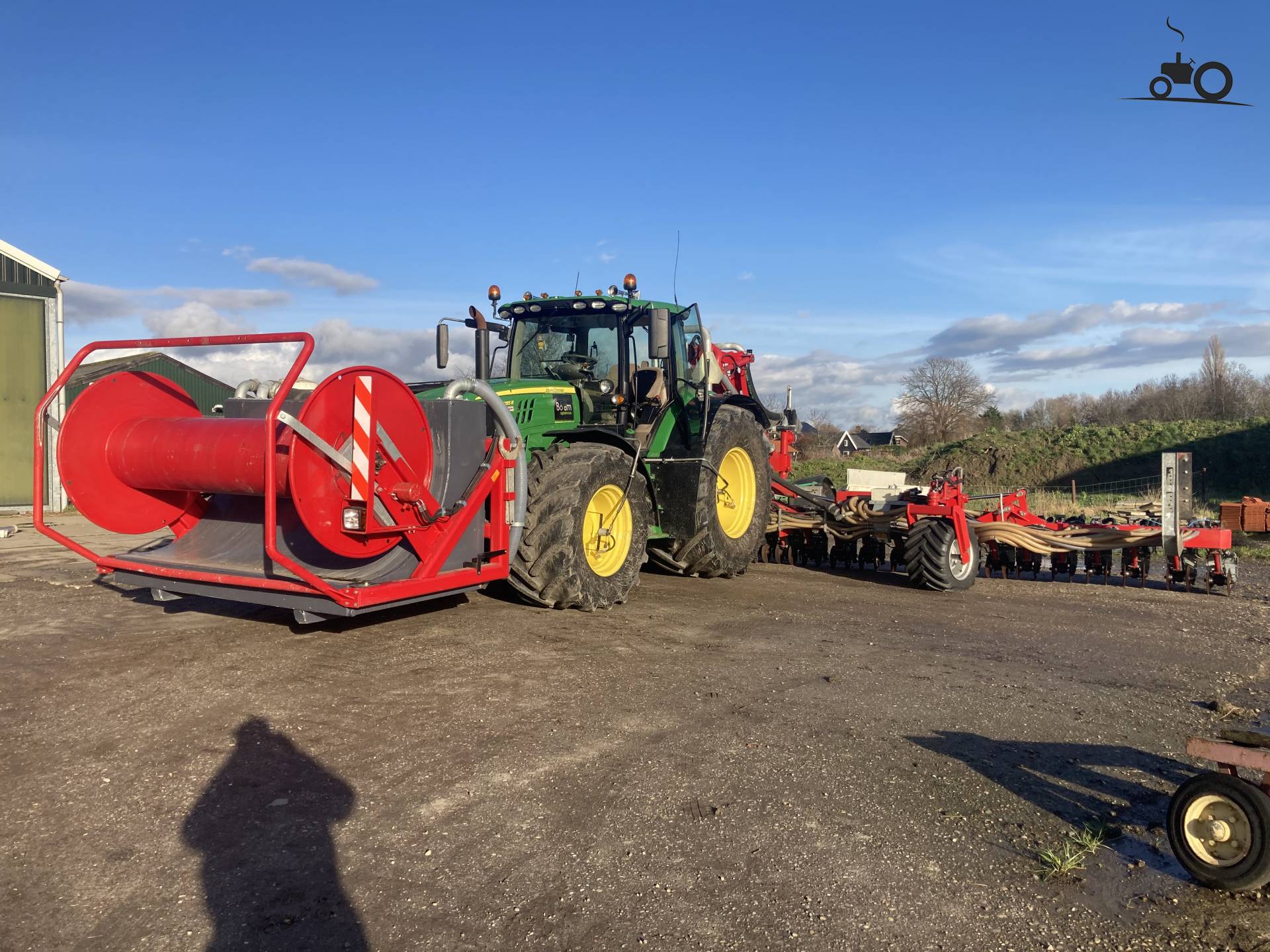 Foto John Deere 6155R van Boom agriservices