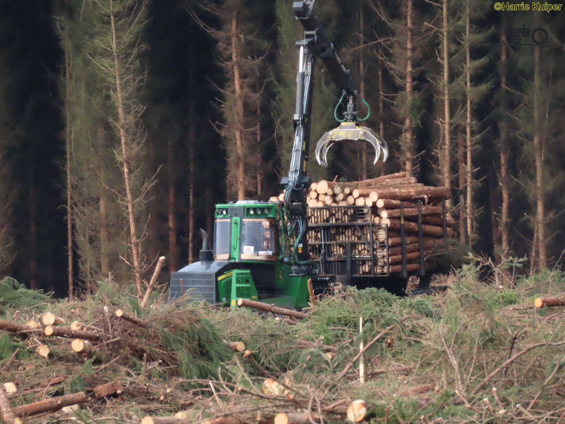 Foto John Deere Bosbouw #1406132