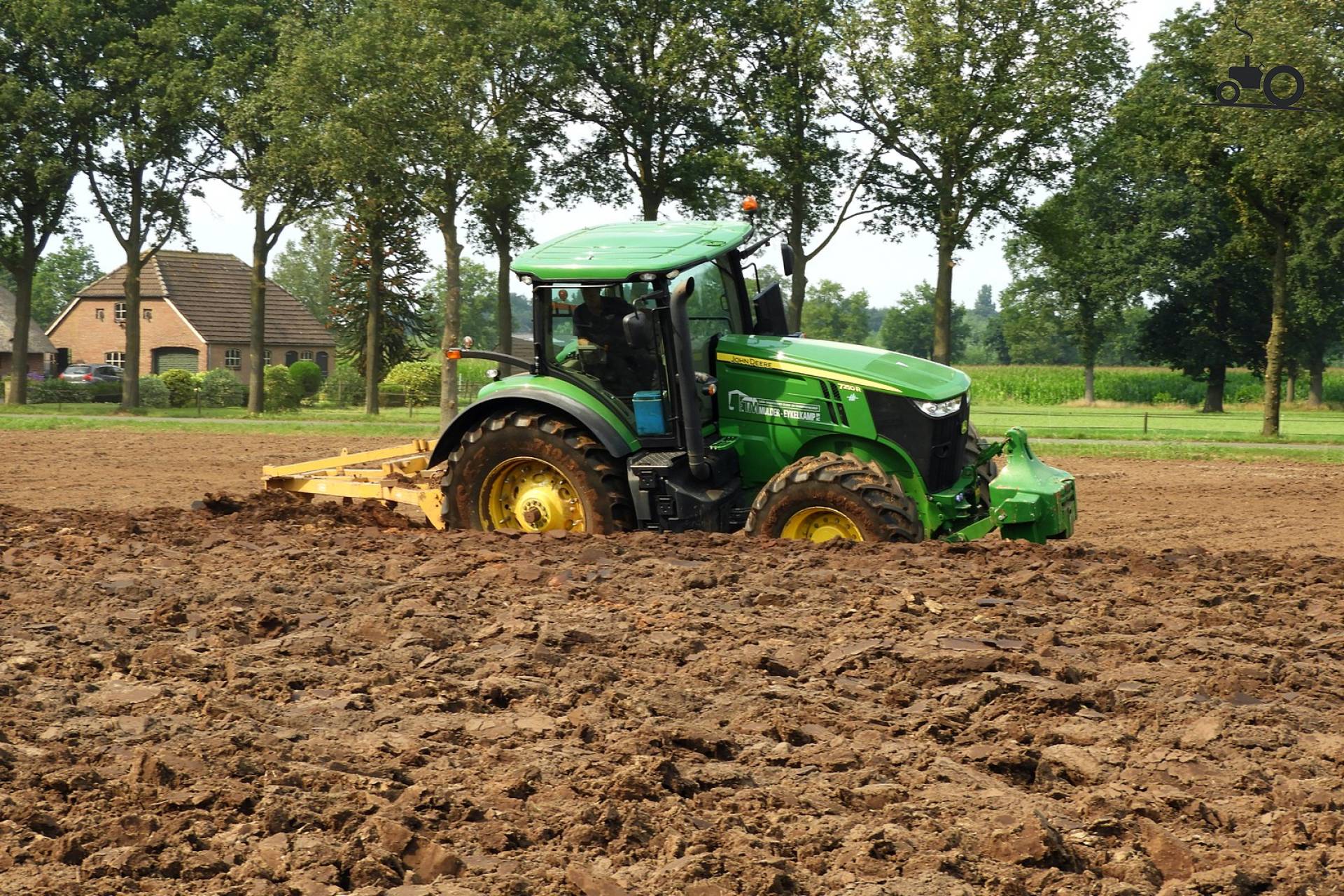 Foto John Deere 7250R van Mulder-eykelkamp