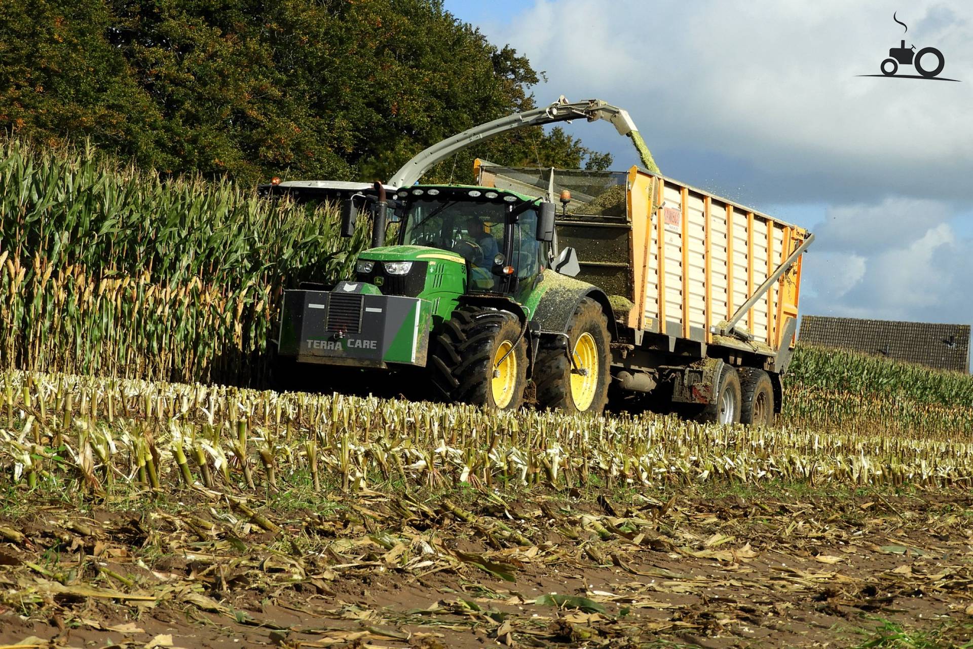 Foto John Deere 6195R #1445844