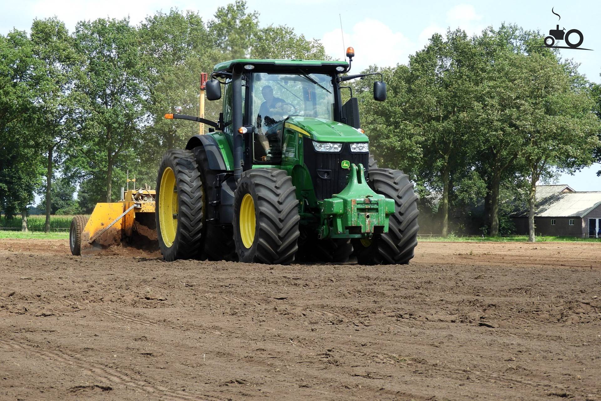 Foto John Deere 7250R van Mulder-eykelkamp