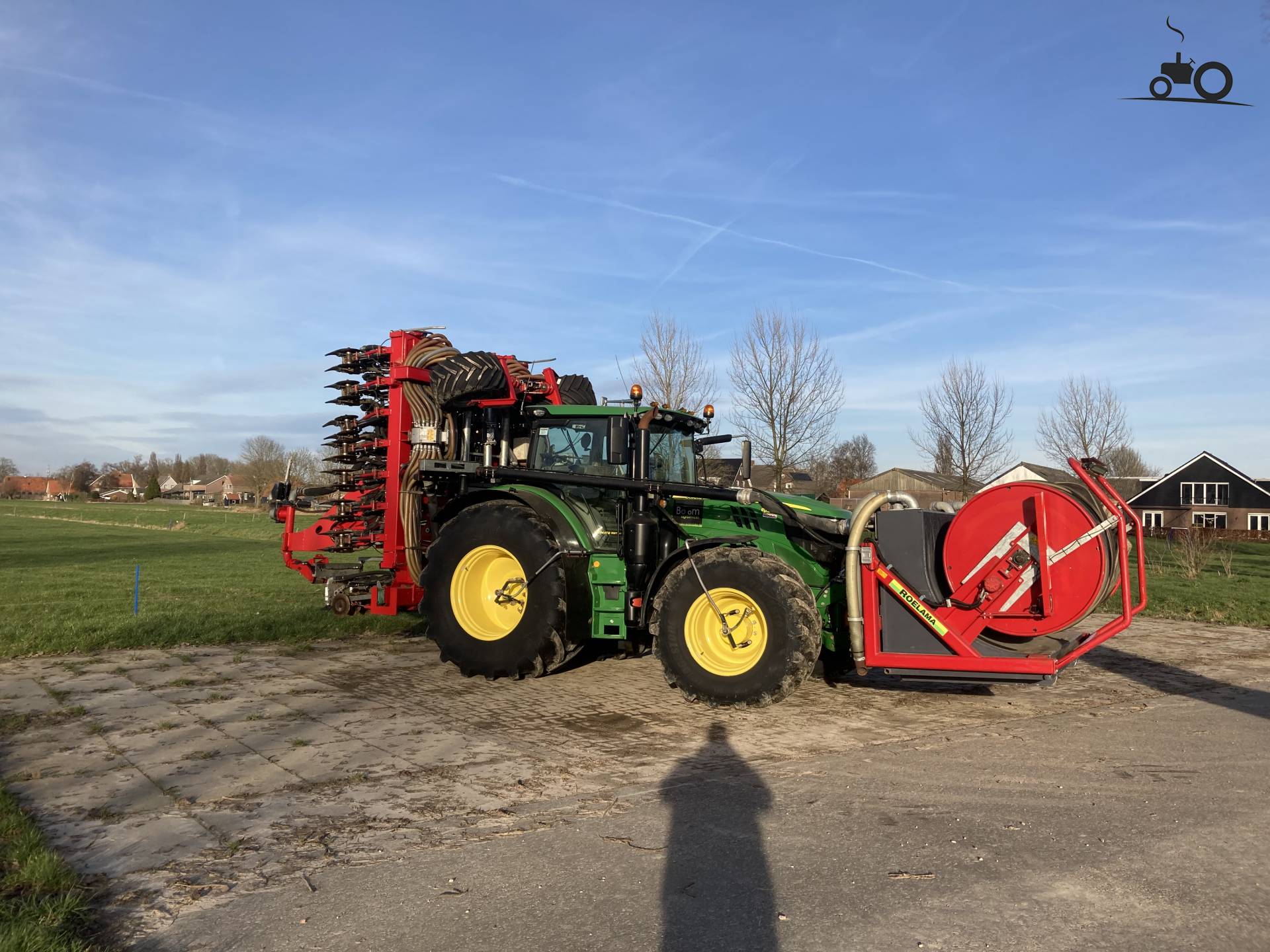 Foto John Deere 6155R van Boom agriservices