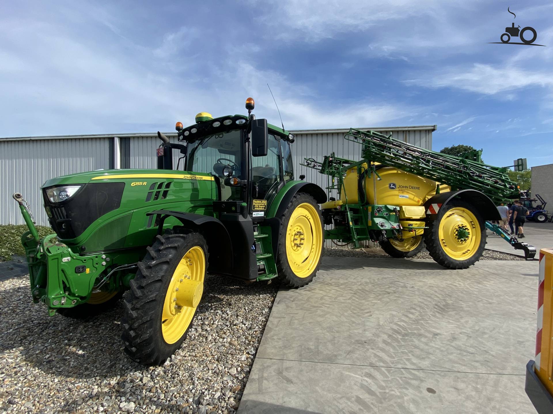 Foto John Deere 6155R #1473045