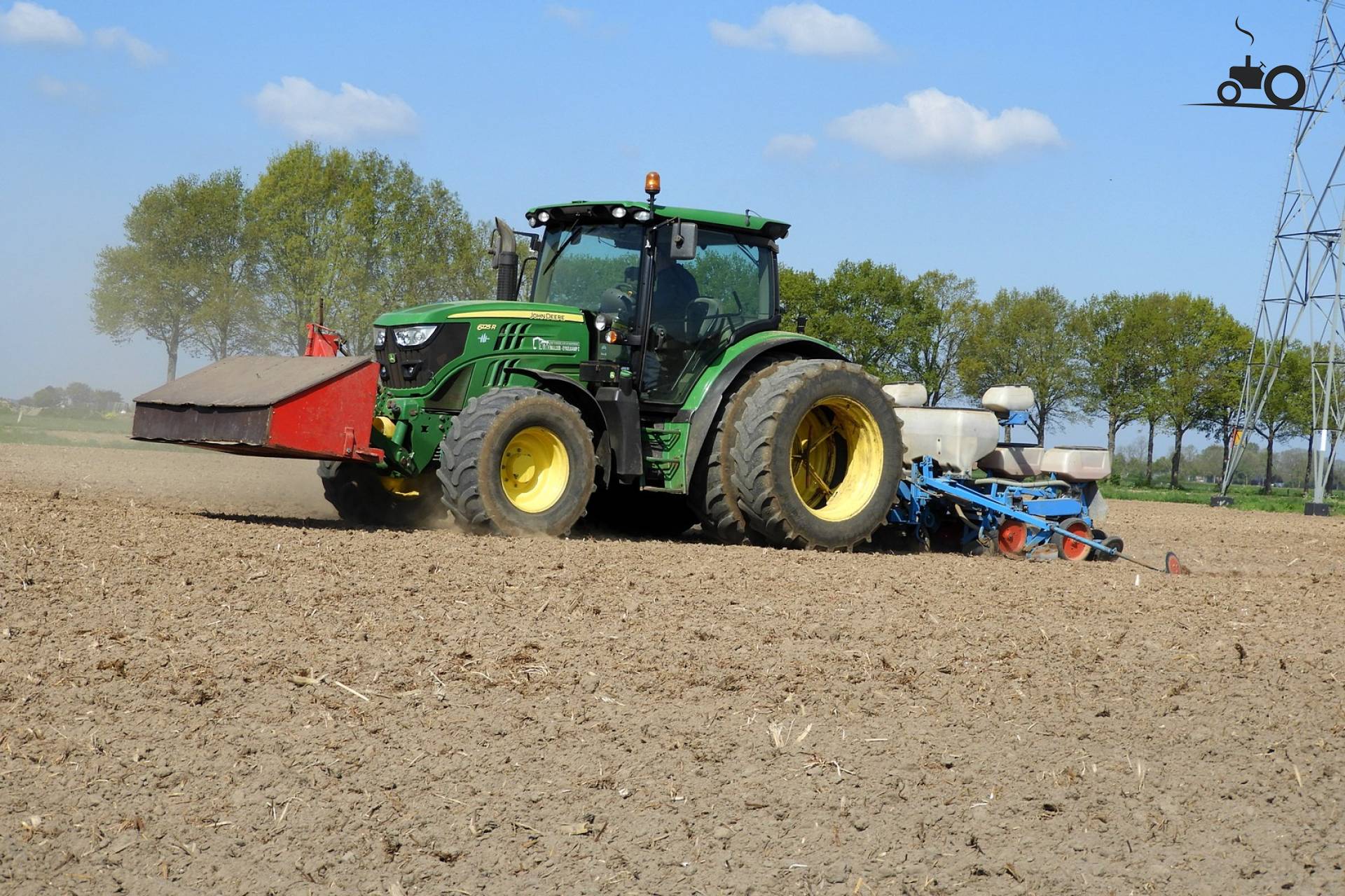 Foto John Deere 6125R van Mulder-eykelkamp